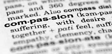 Dictionary Entry for Compassion Stock Photo - Image of closeup ...