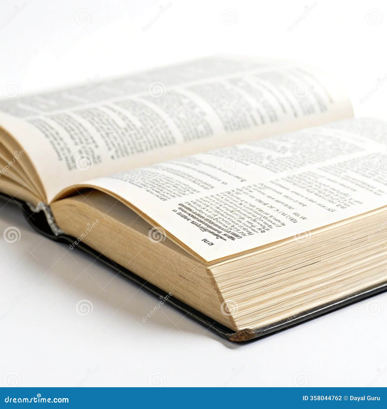 Dictionary on Transparent Background Stock Illustration - Illustration ...