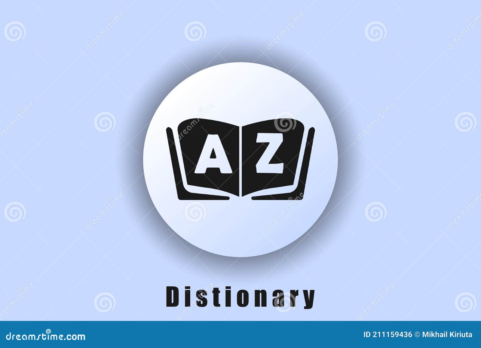Dictionary Logo Dictionary Icon. Book Icon. Glossary. Library Icon ...