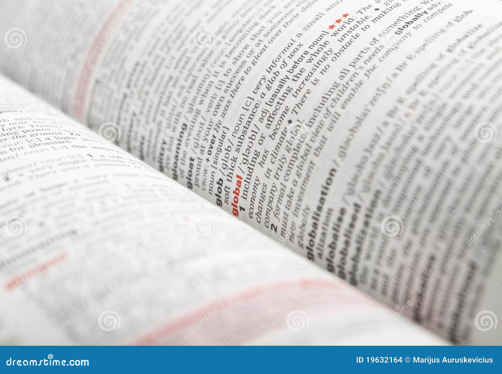 Dictionary page stock photo. Image of knowledge, school - 19632164