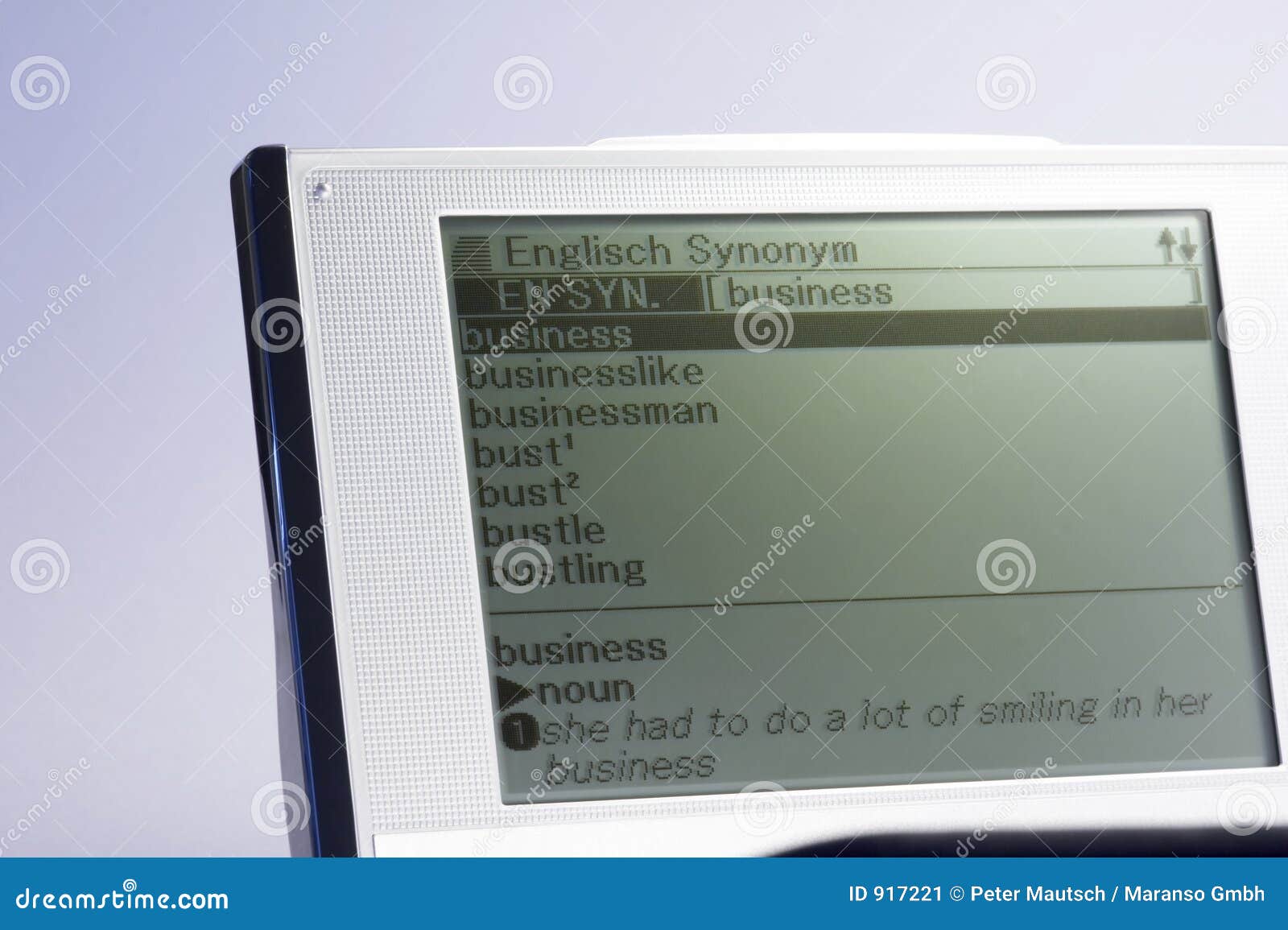 Dictionary-screen 01 stock image. Image of silver, computer - 917221