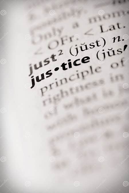 Dictionary Series - Law: Justice Stock Photo - Image of punishment ...