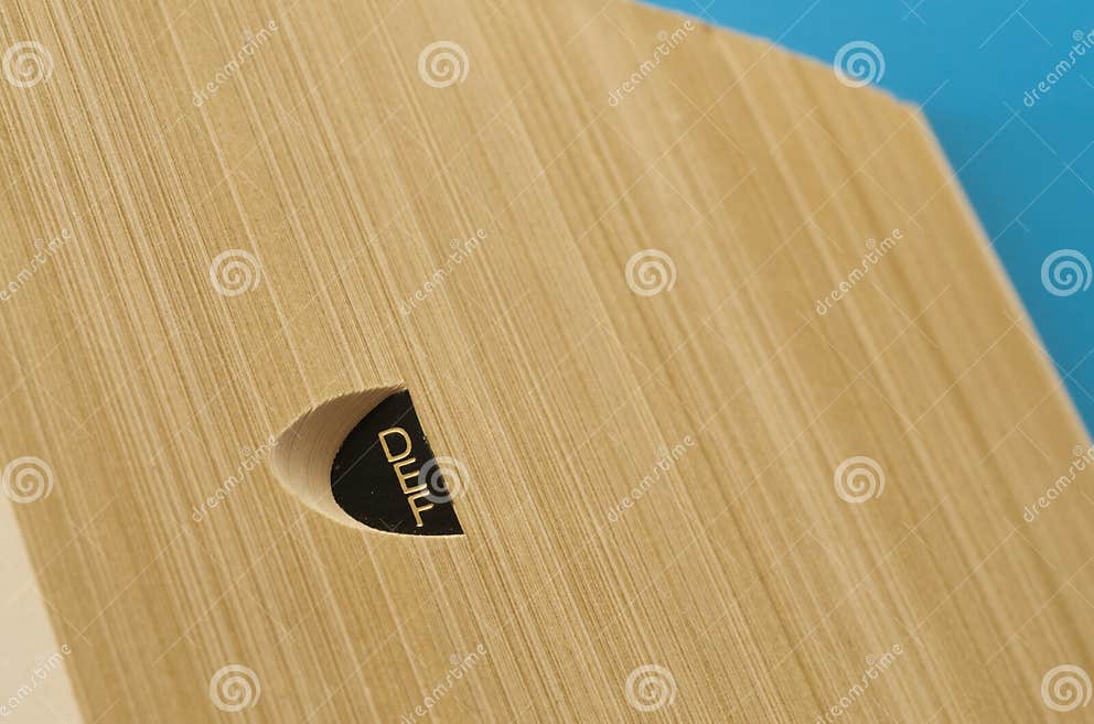 Dictionary Tabs stock image. Image of alphabet, archive - 8087365