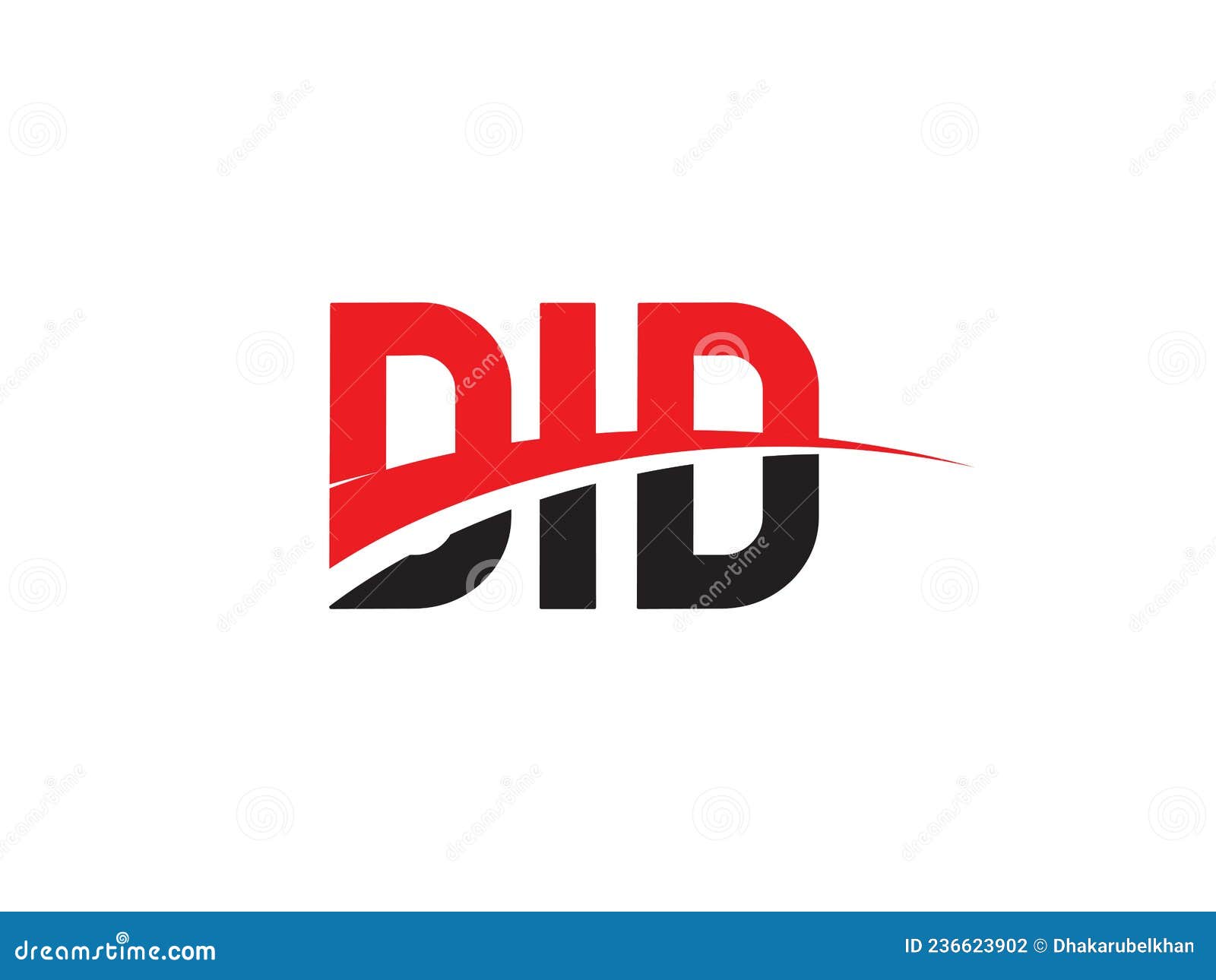 DID Letter Initial Logo Design Vector Illustration Stock Vector ...