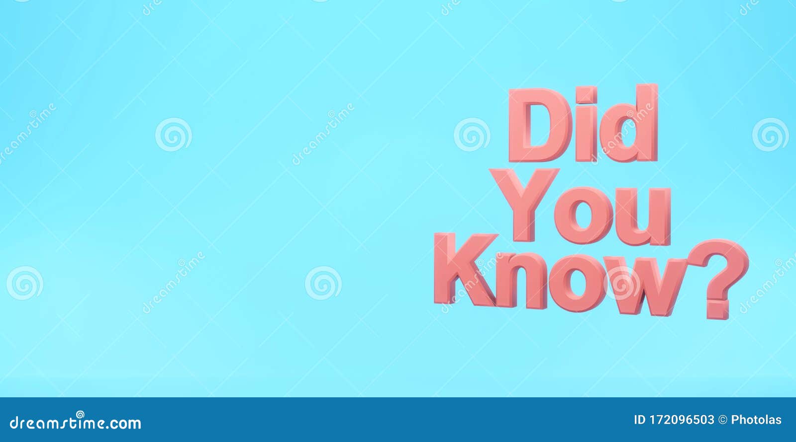 Did You Know Blue Grey Squares Vertical Royalty-Free Stock Image ...