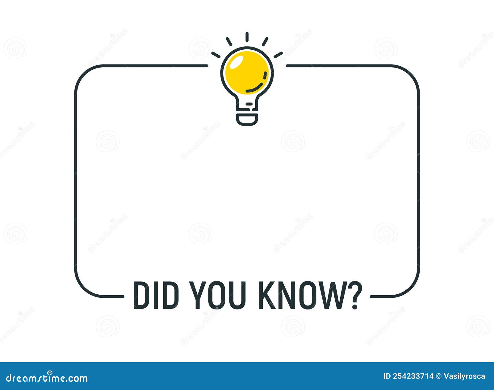 Did You Know Bulb Icon Trivia Fun Vector Question Interesting Knowledge ... Did You Know Bulb Icon Trivia Fun Vector Question Interesting Knowledge ...