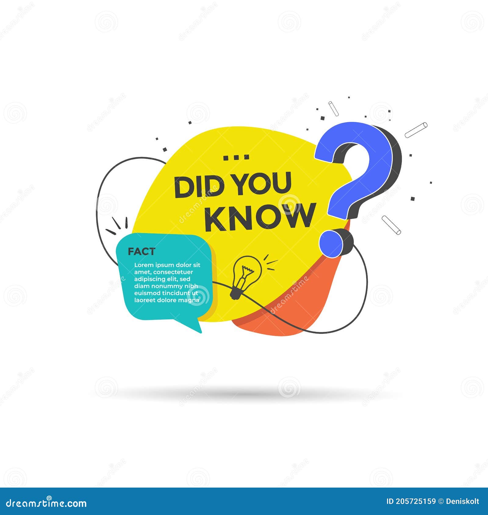 How To Label With Question Mark Vector Illustration | CartoonDealer.com ...