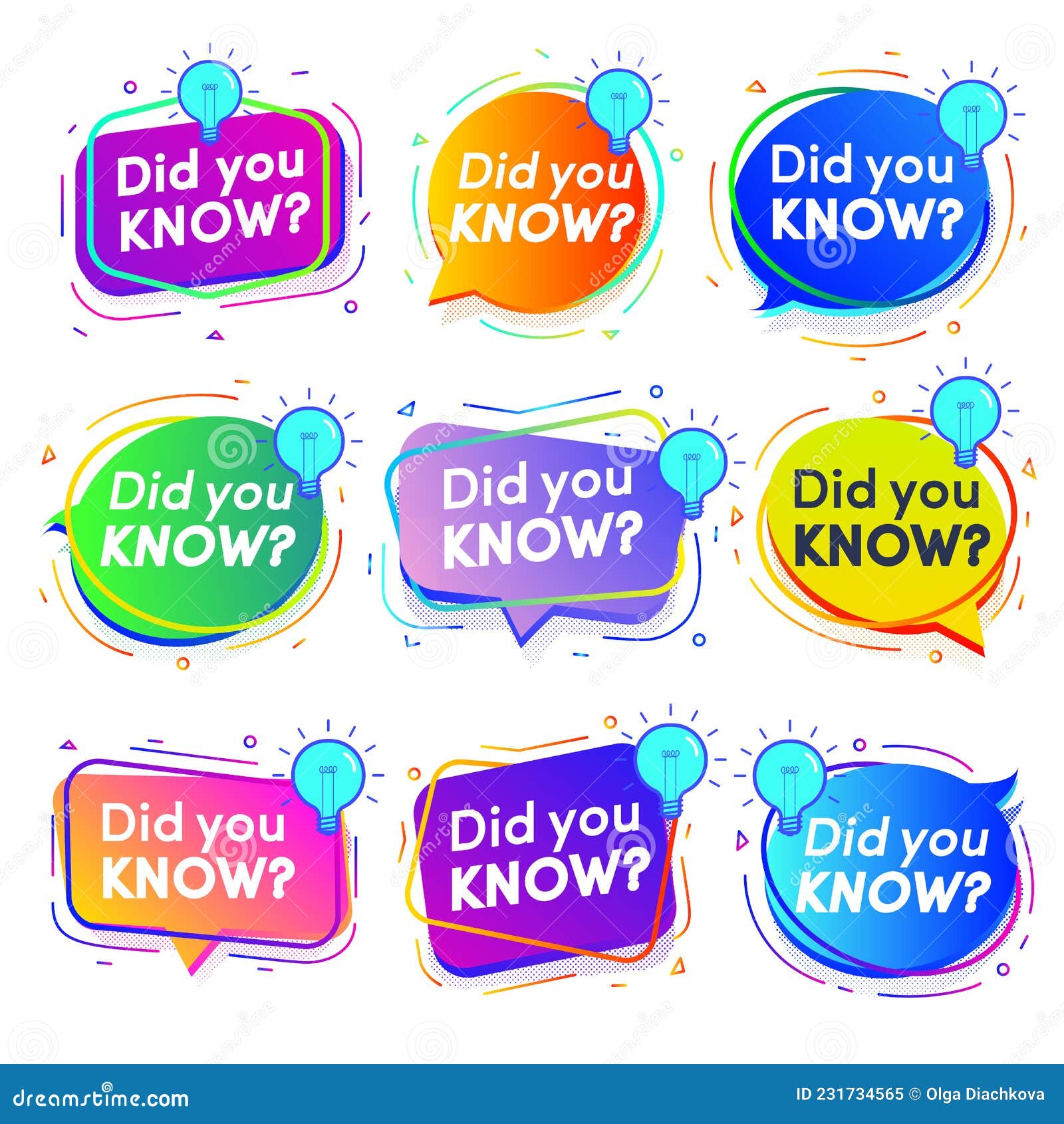 Did You Know Label Banner Sticker With Speech Bubble Vector ... Did You Know Label Banner Sticker With Speech Bubble Vector ...
