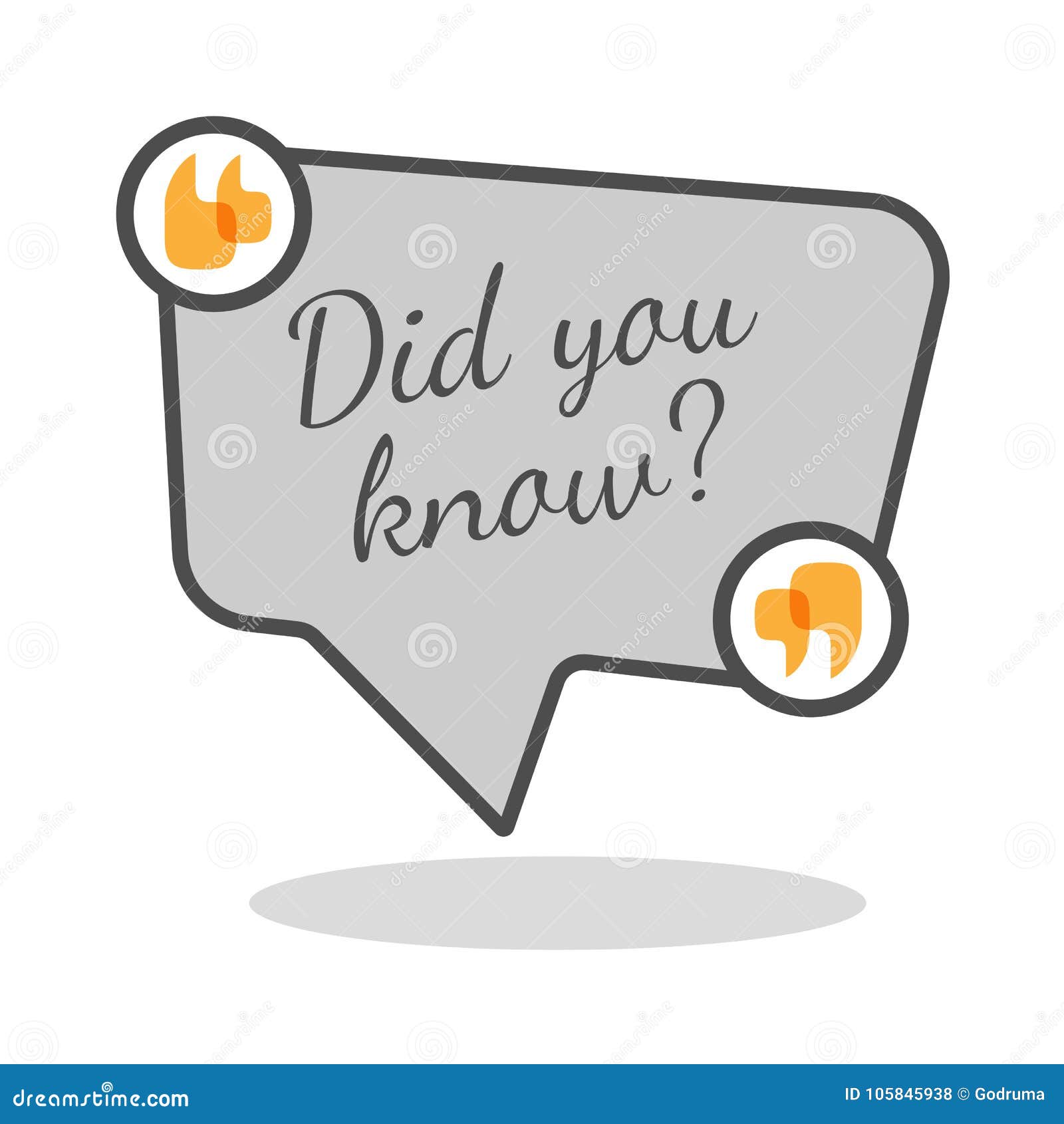 Did You Know Question Inside Rectangular Speech Bubble Stock Vector ... Did You Know Question Inside Rectangular Speech Bubble Stock Vector ...
