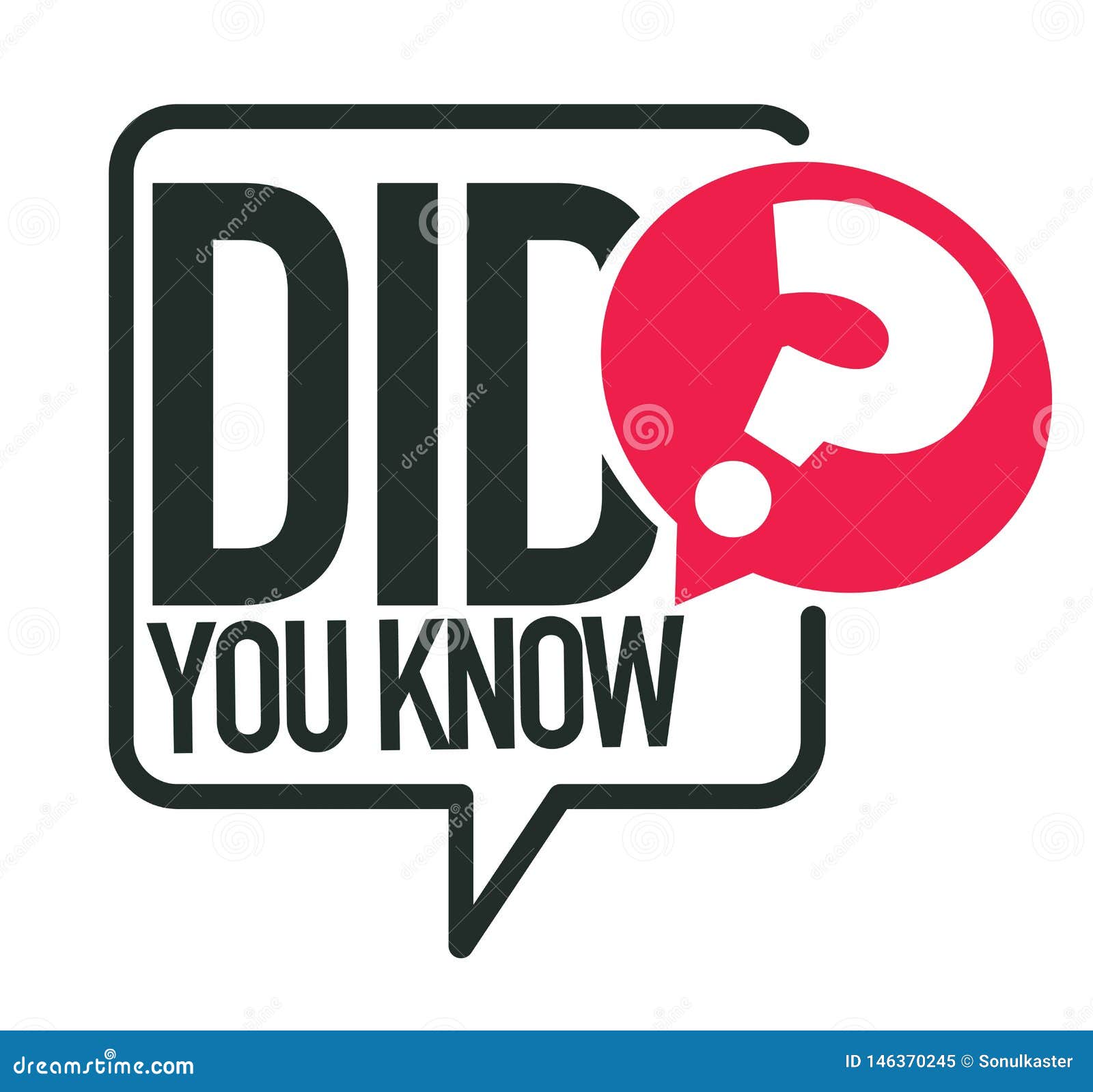 Did You Know Question or Interesting Fact Isolated Icon Stock Vector ... Did You Know Question or Interesting Fact Isolated Icon Stock Vector ...