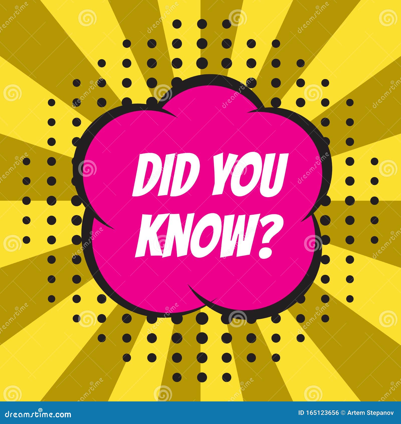 Did You Know Question for Trivia Game, Quiz, Buzzer Games Stock Vector ... Did You Know Question for Trivia Game, Quiz, Buzzer Games Stock Vector ...