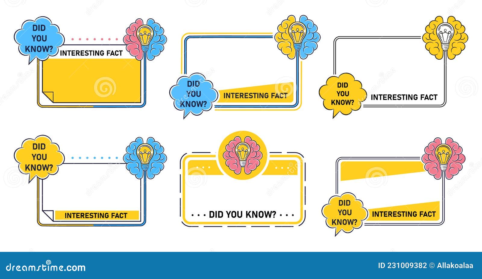 Did You Know Quote. Funny Lettering Text. Interesting Facts Badge ...