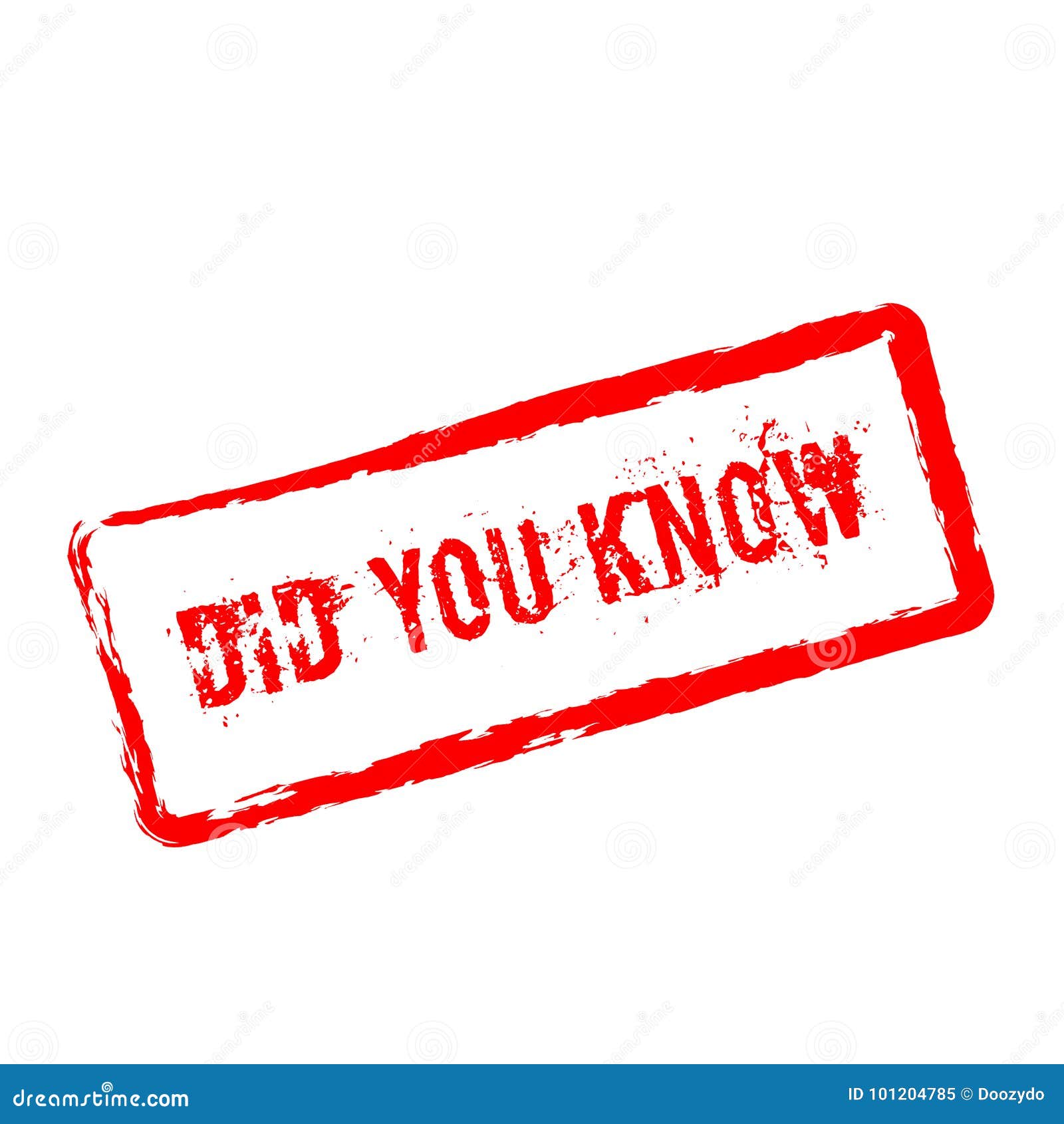 Did You Know Red Rubber Stamp Isolated on White. Stock Vector ... Did You Know Red Rubber Stamp Isolated on White. Stock Vector ...