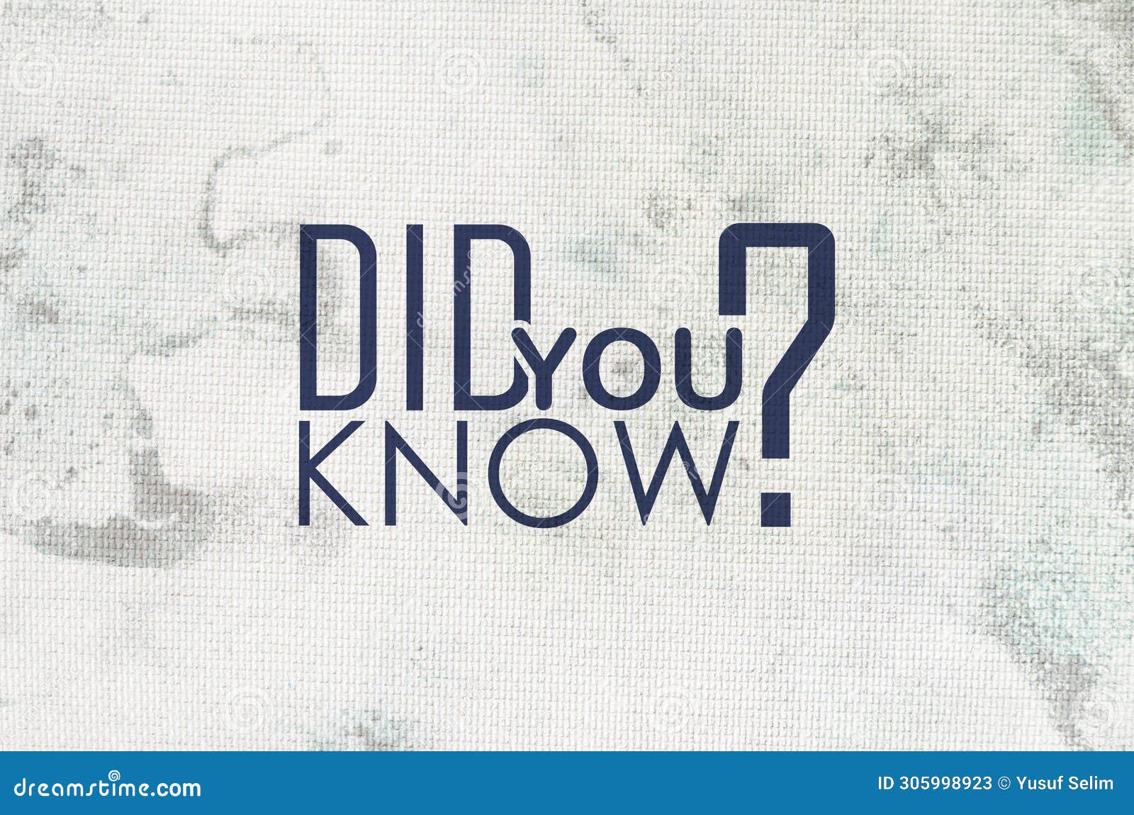 Did You Know Sign on White Background Stock Image - Image of gossip ...