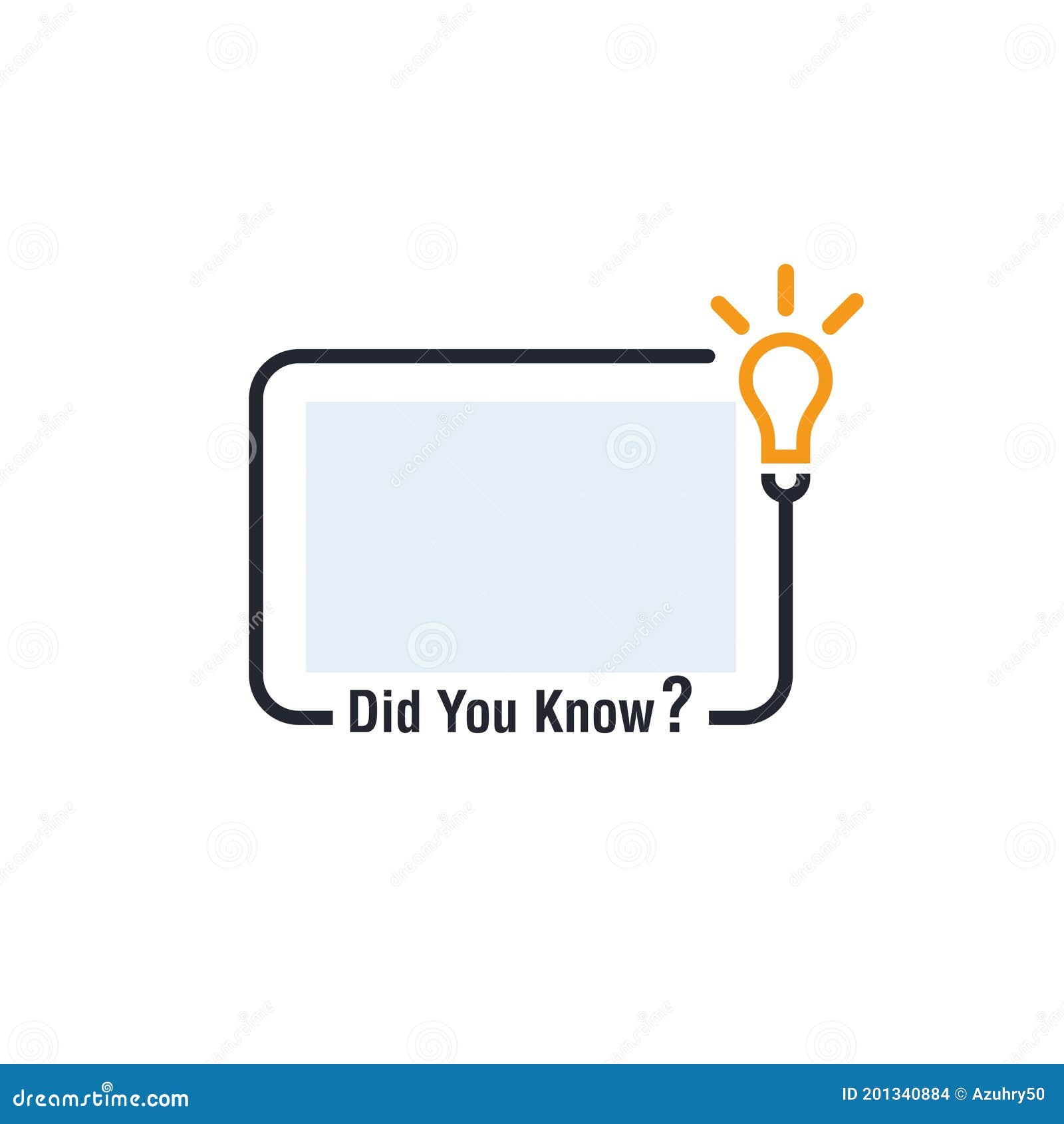 Did You Know Vector Template Post Icon for Social Media Background, Fun ... Did You Know Vector Template Post Icon for Social Media Background, Fun ...