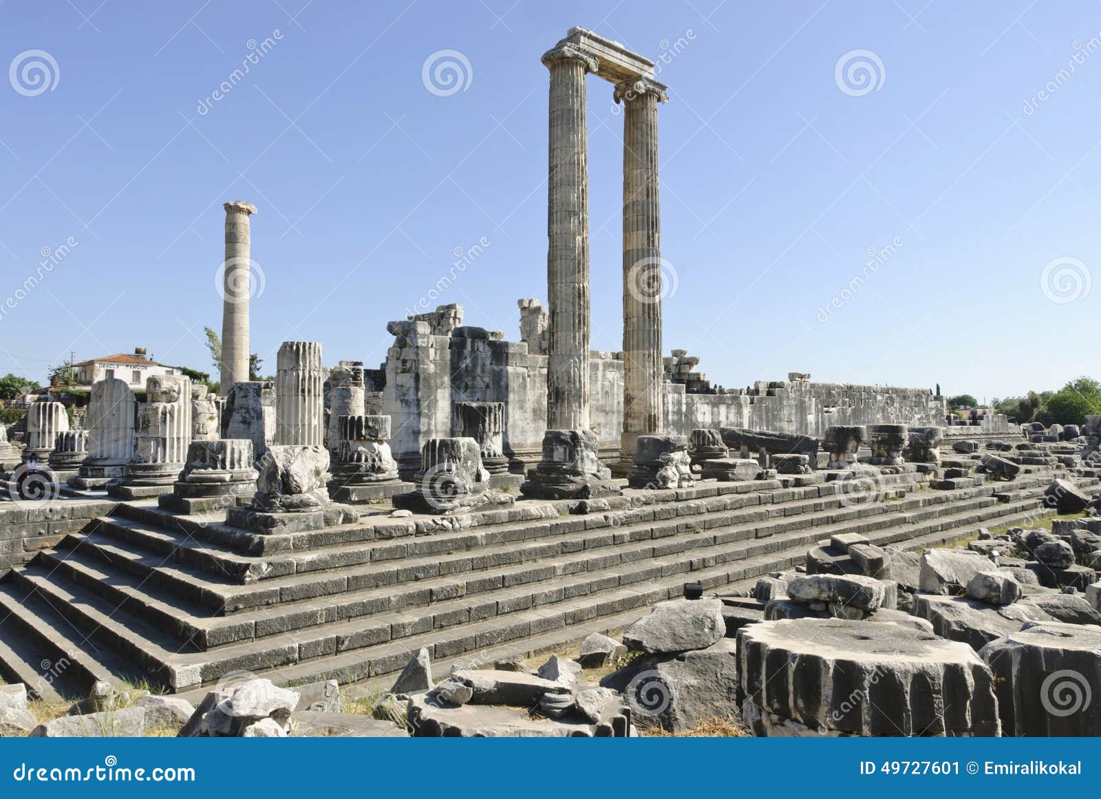 Didyma imagen de archivo. Imagen de roca, recorrido, antiguo - 49727601