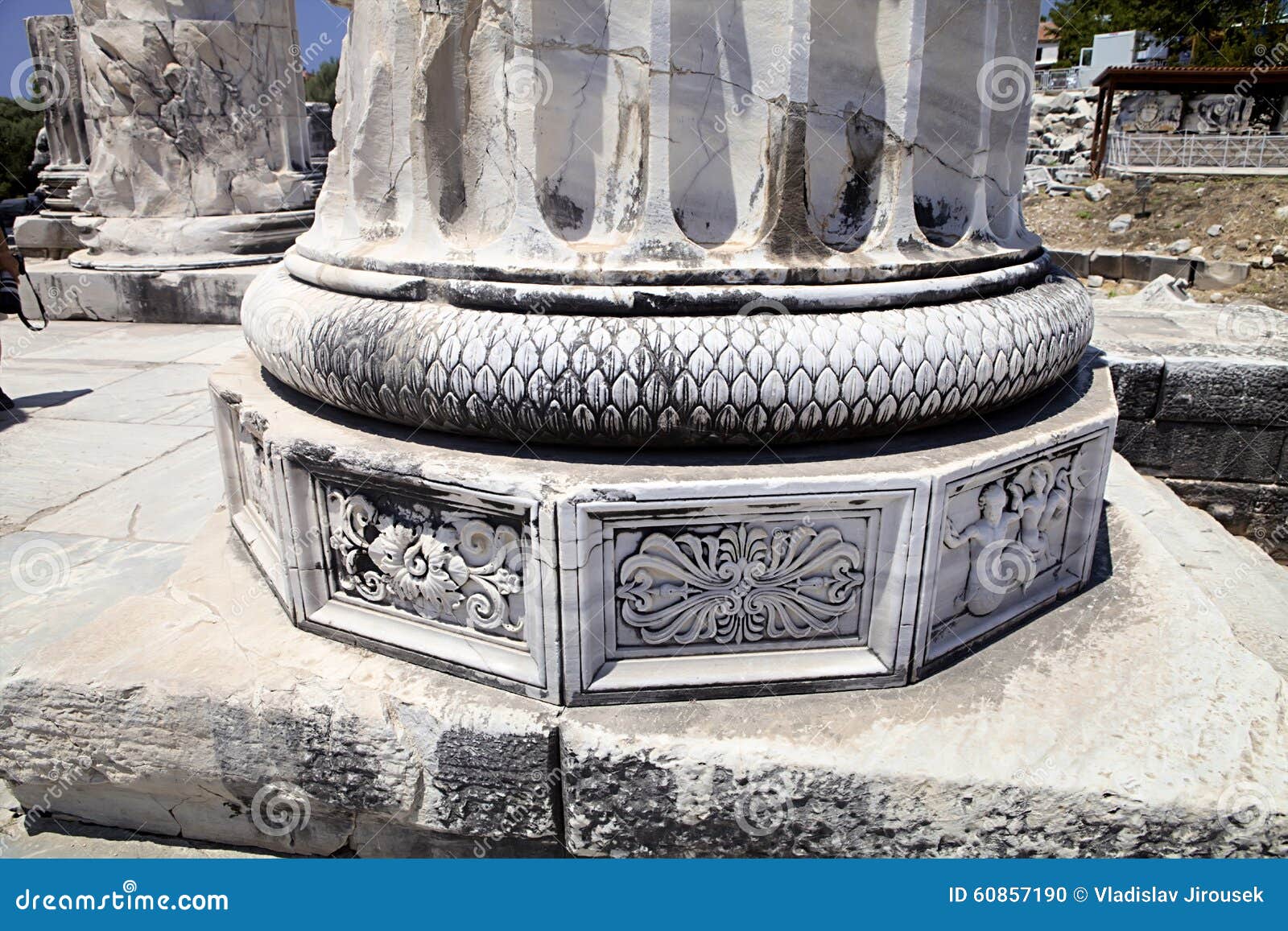 Didyma Temple of Apollo, Turkey Stock Photo - Image of oracle, column ...