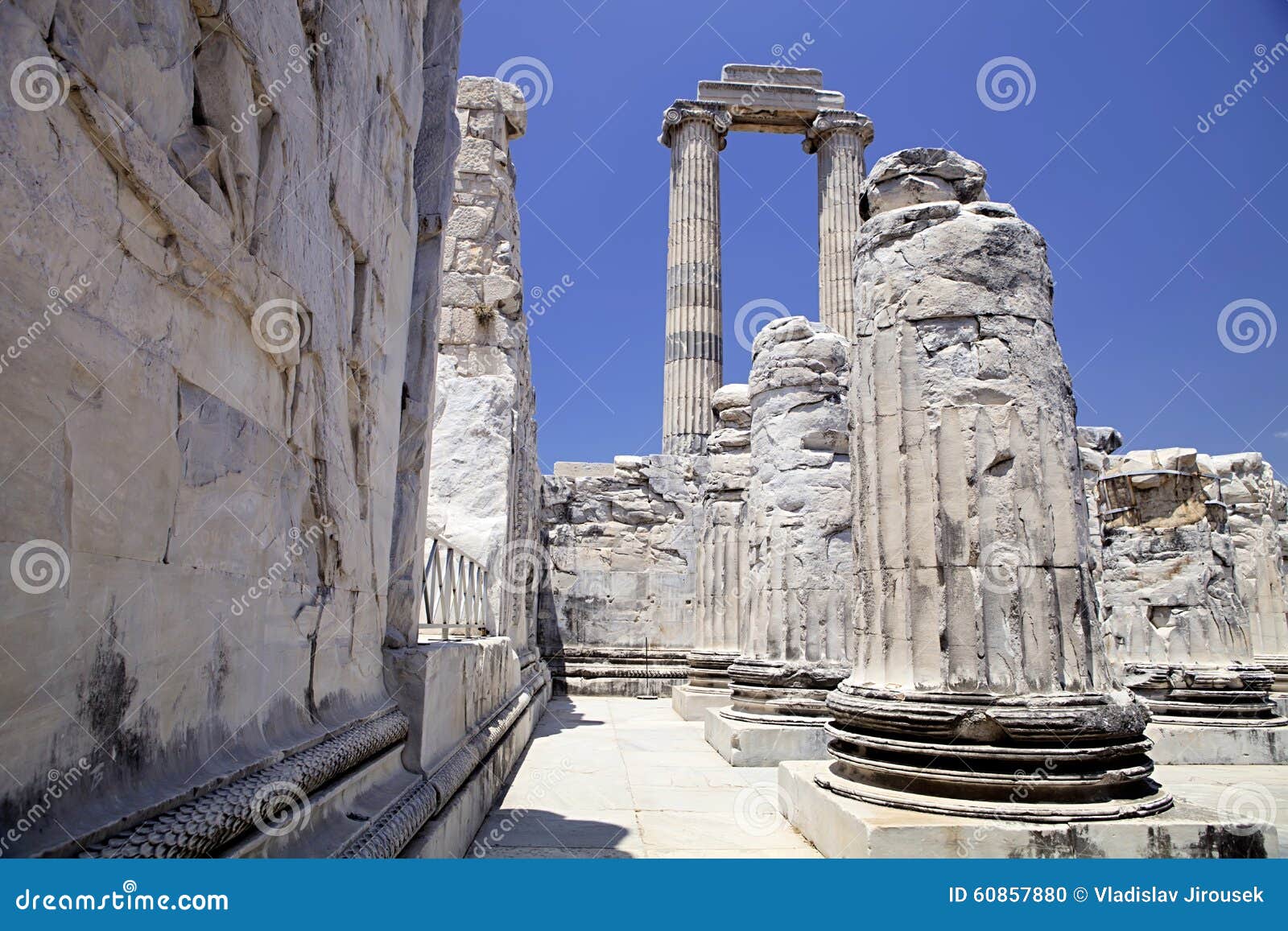 Didyma Temple of Apollo, Turkey Stock Photo - Image of side, holiday ...