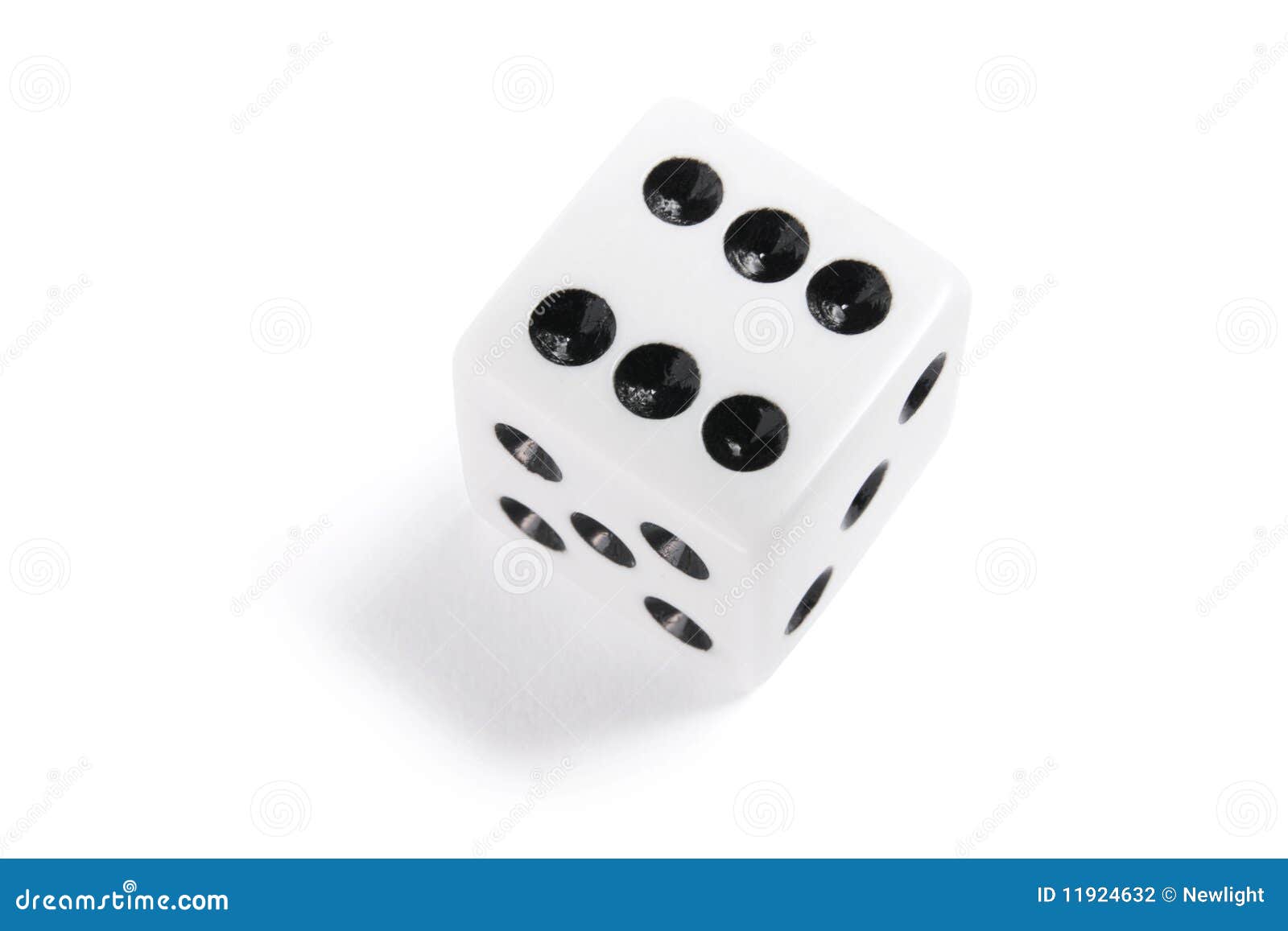 Die stock photo. Image of risk, addiction, object, white - 11924632