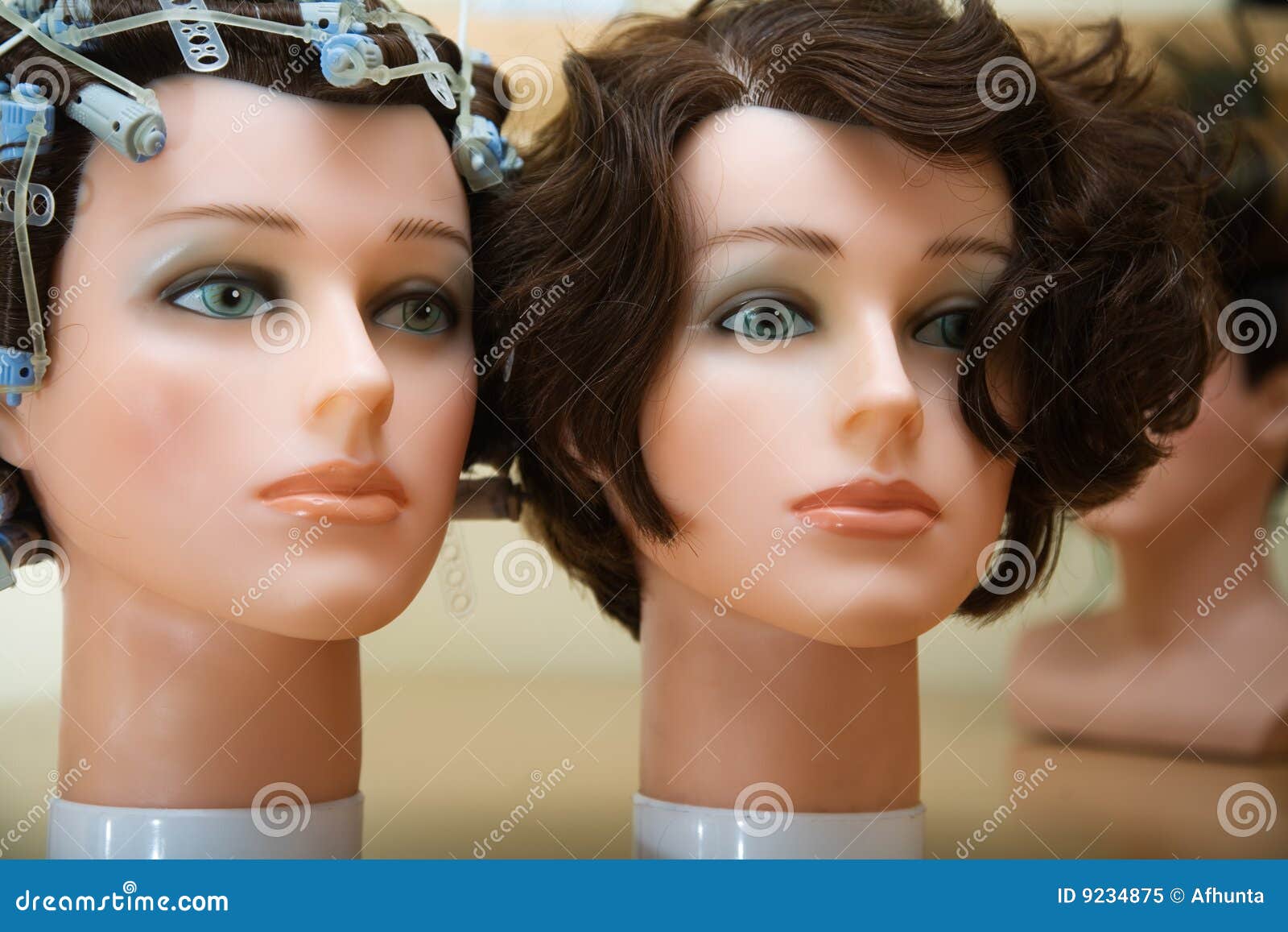 Die Attrappe stockbild. Bild von schönheit, herrenfriseur - 9234875