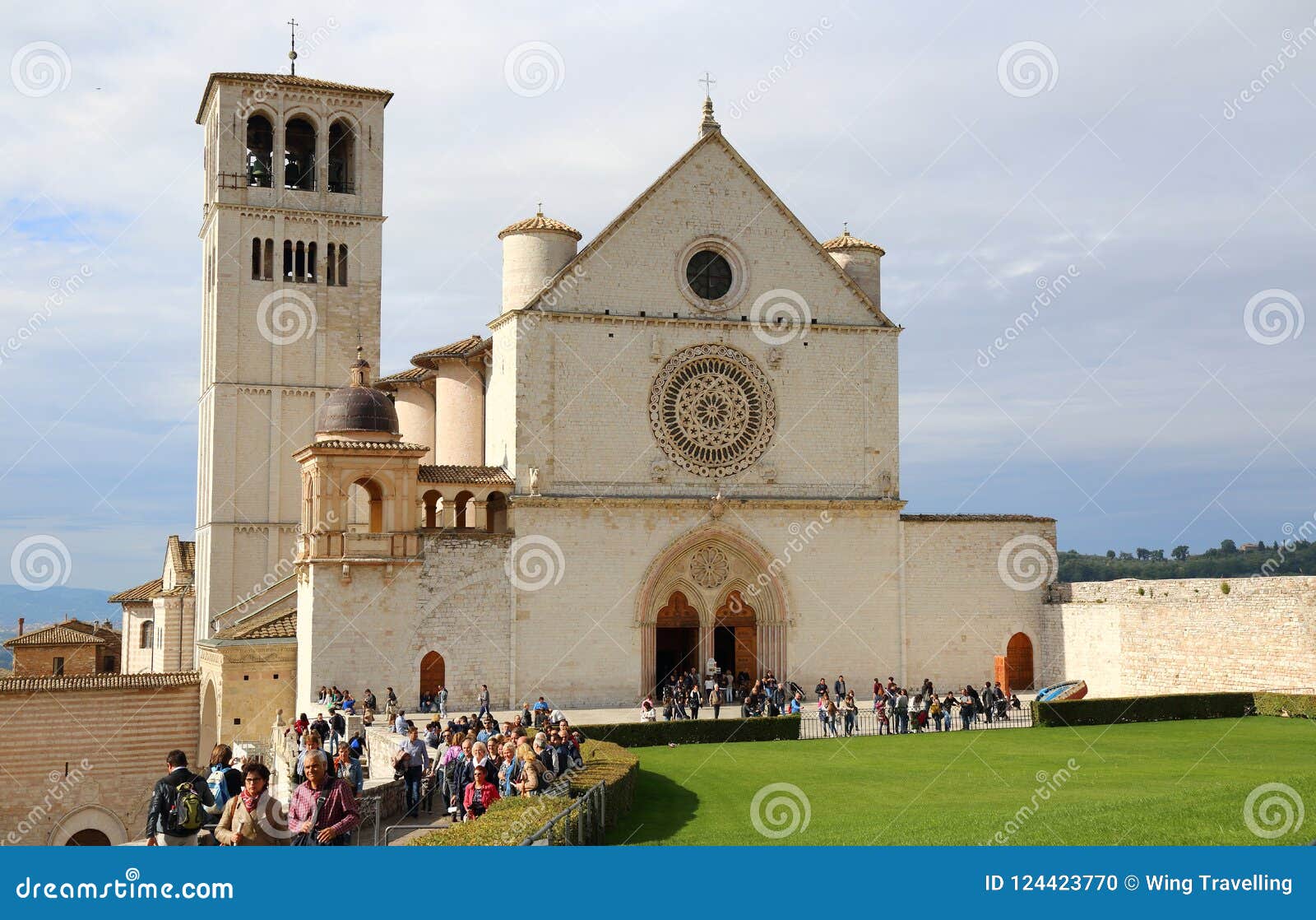 Die Basilika Von San Francesco Redaktionelles Bild - Bild von christ ...