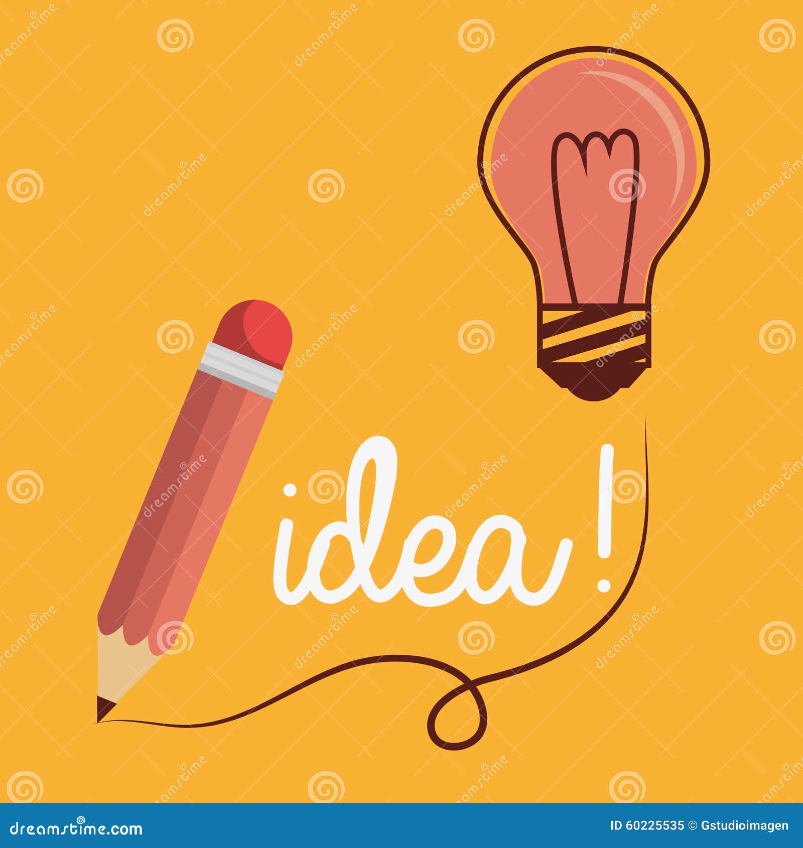 Die beste Idee vektor abbildung. Illustration von symbol - 60225535