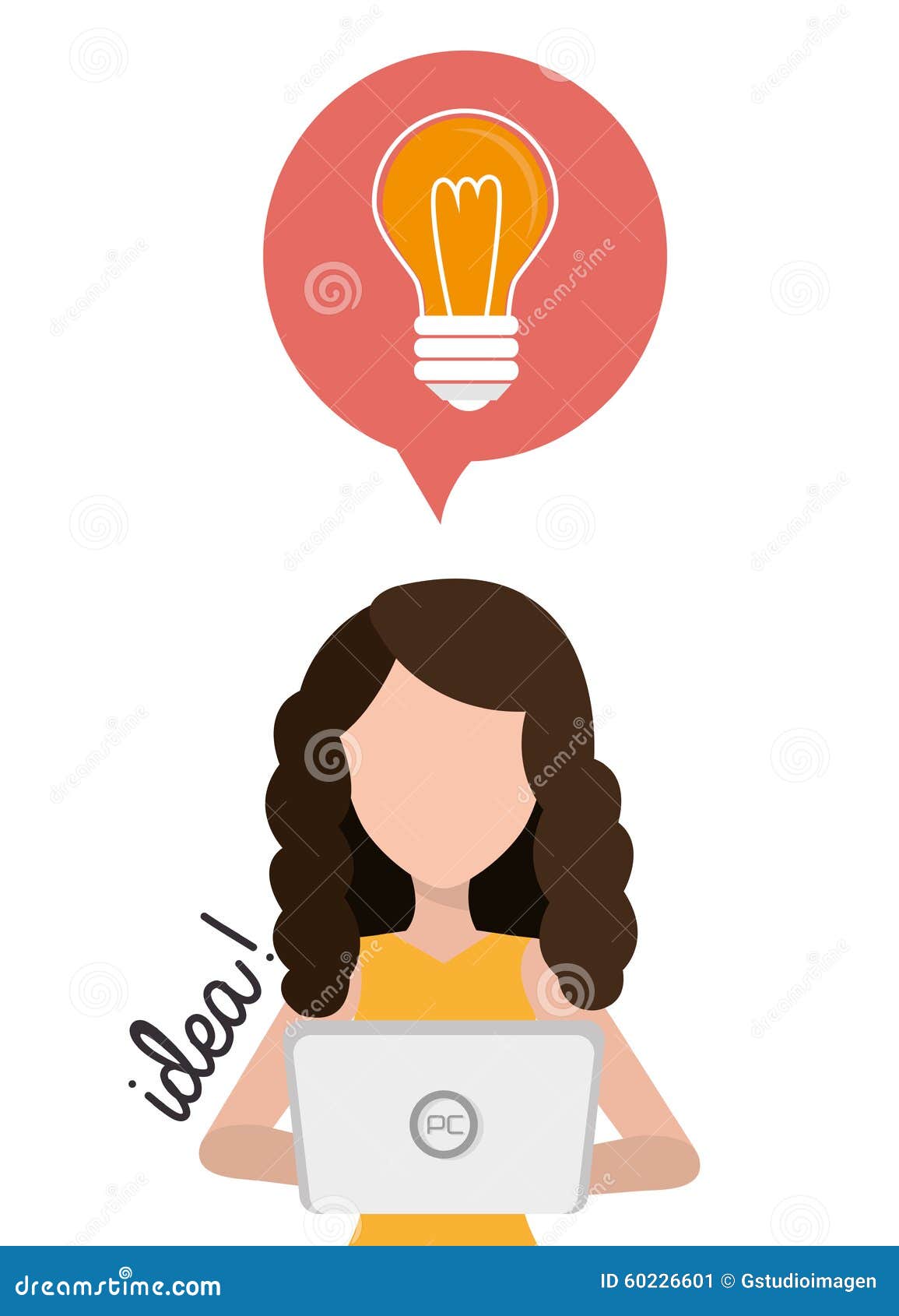 Die beste Idee vektor abbildung. Illustration von ablichtung - 60226601