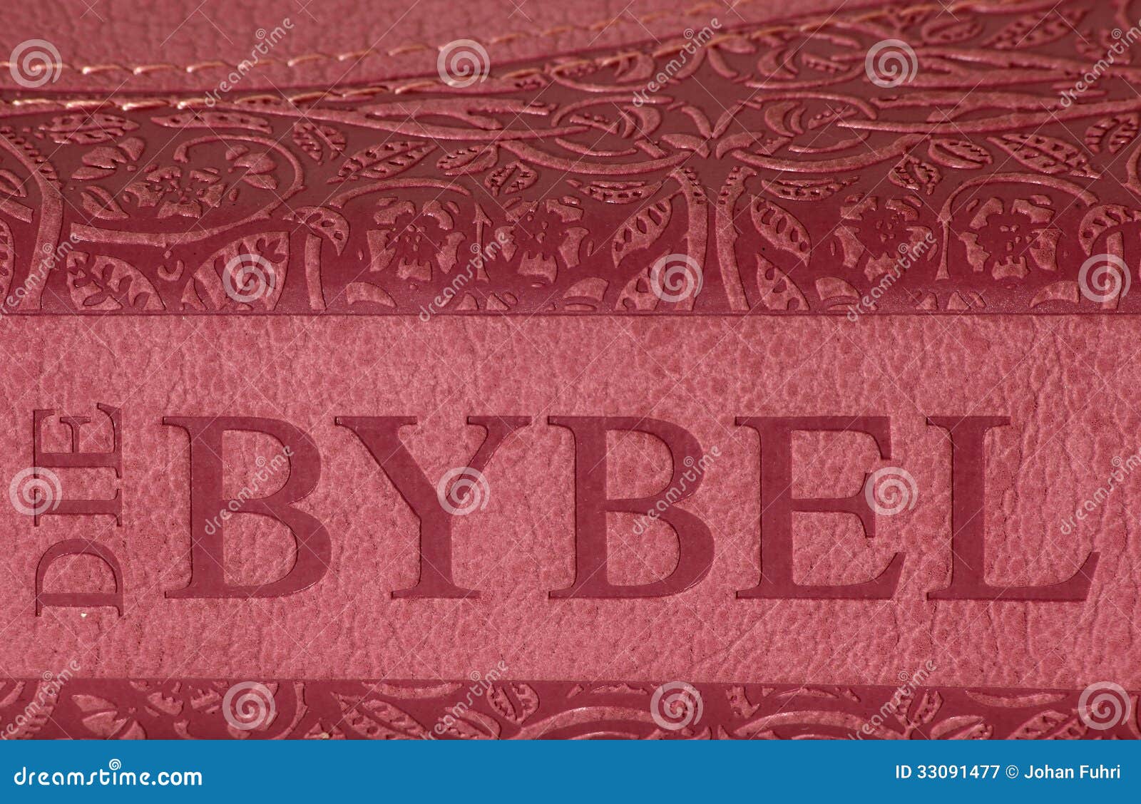 Die Bybel stock image. Image of religious, cover, pink - 33091477