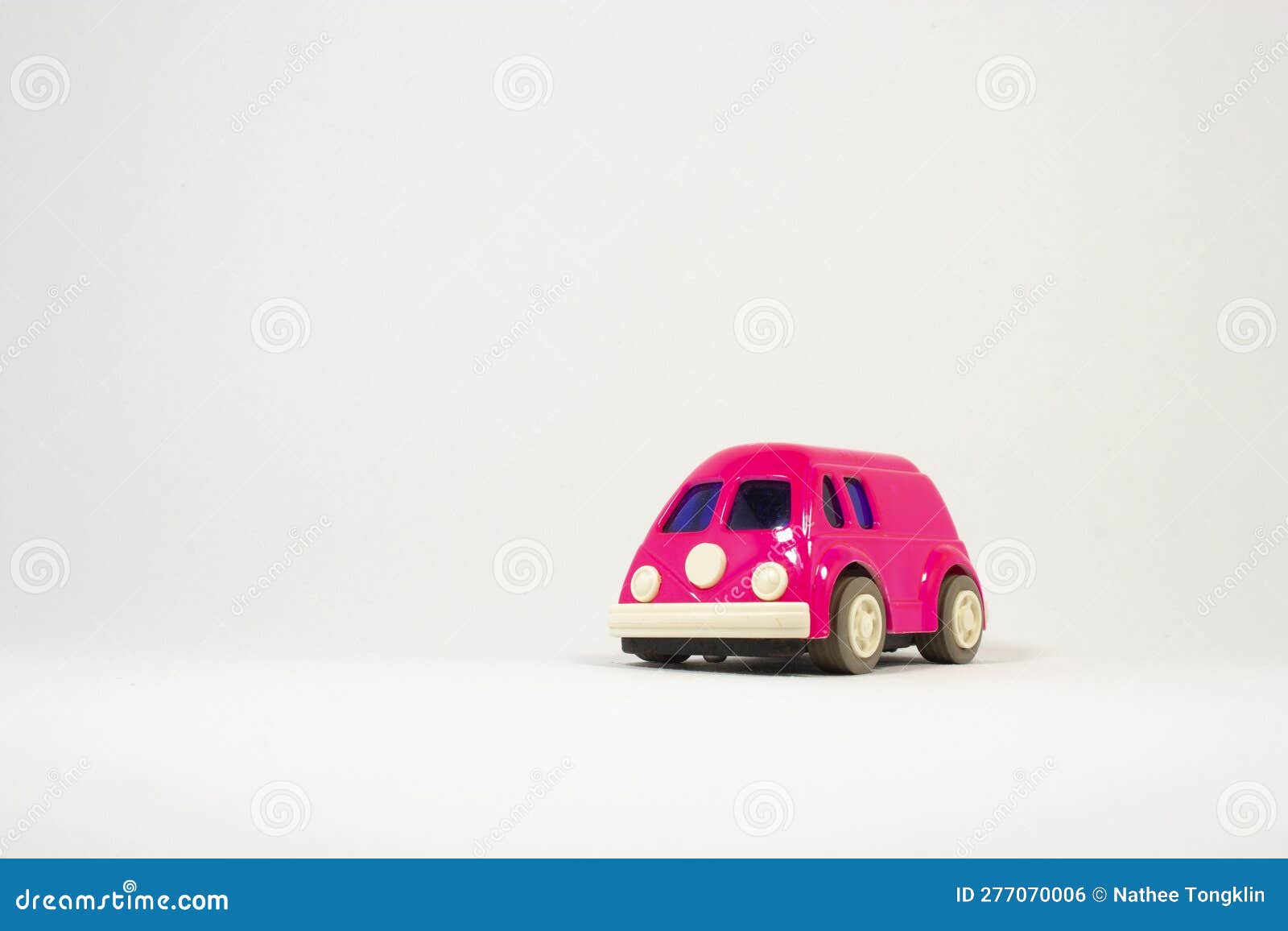 Die Cast Models Pink Color on White Background Stock Photo - Image of ...