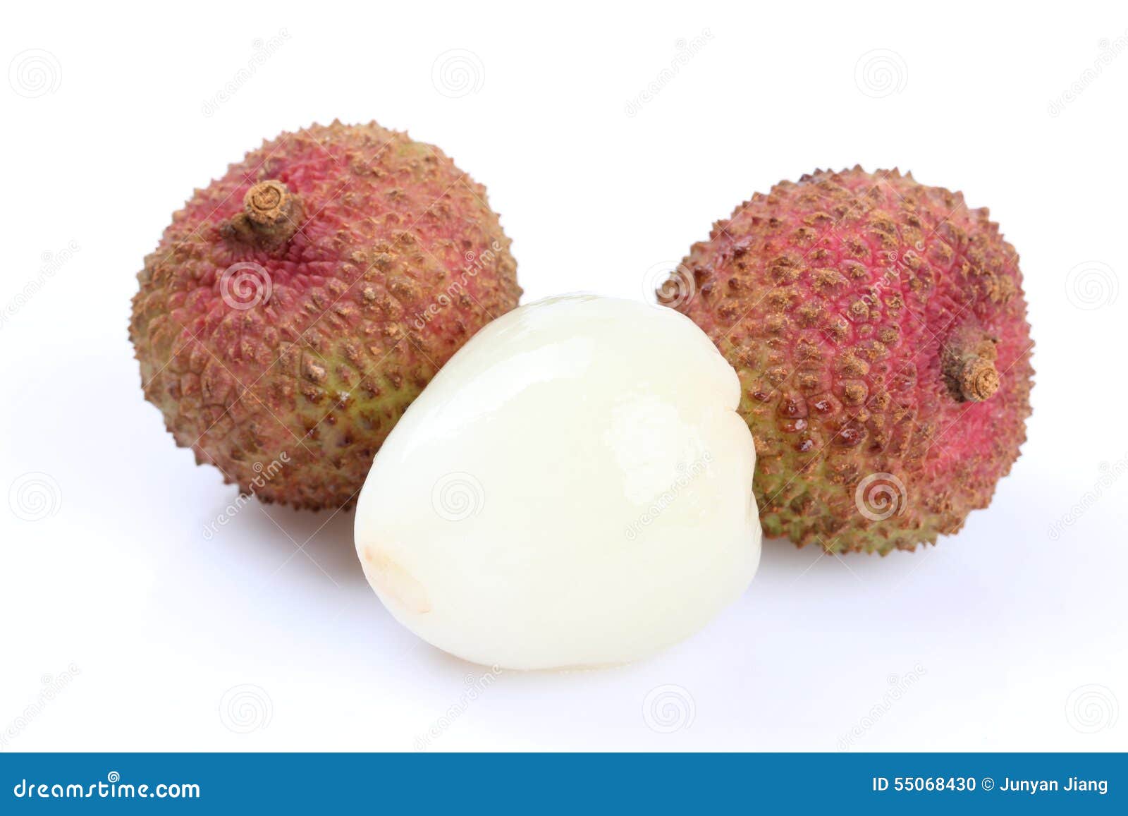 Die Frucht Der Litschi (Litschi Chinensis) Stockfoto - Bild von ...