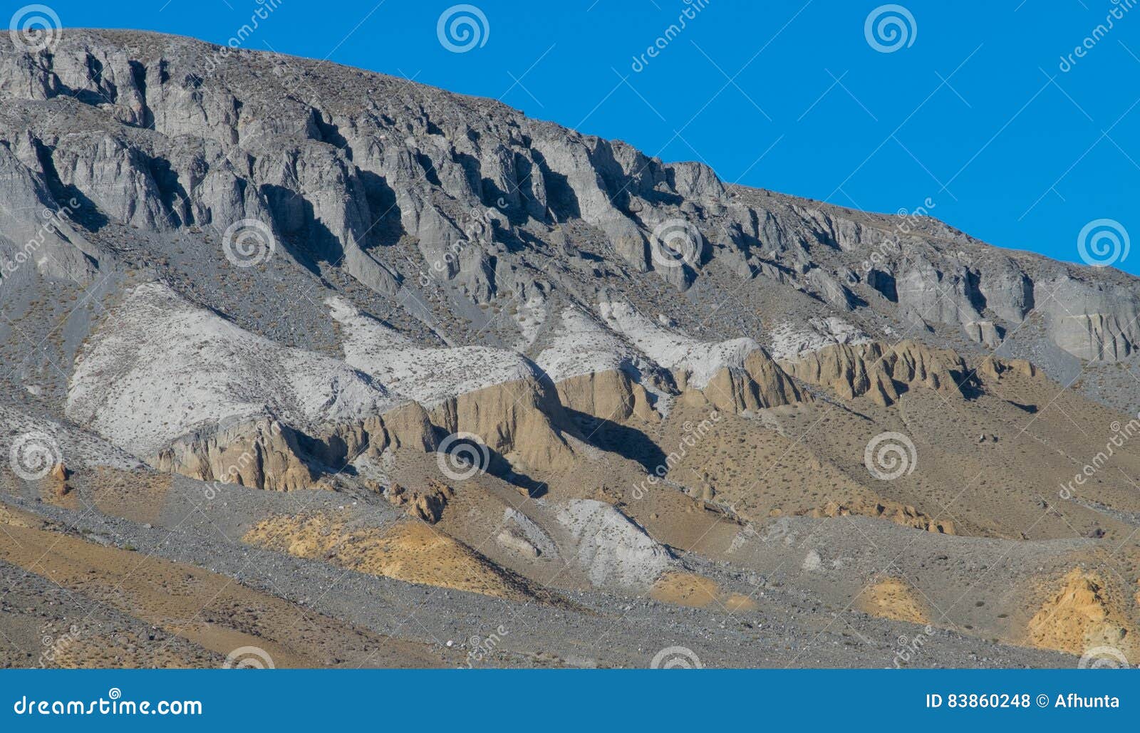 Die Geologische Stratigraphie Stockfoto - Bild von berg, extrem: 83860248