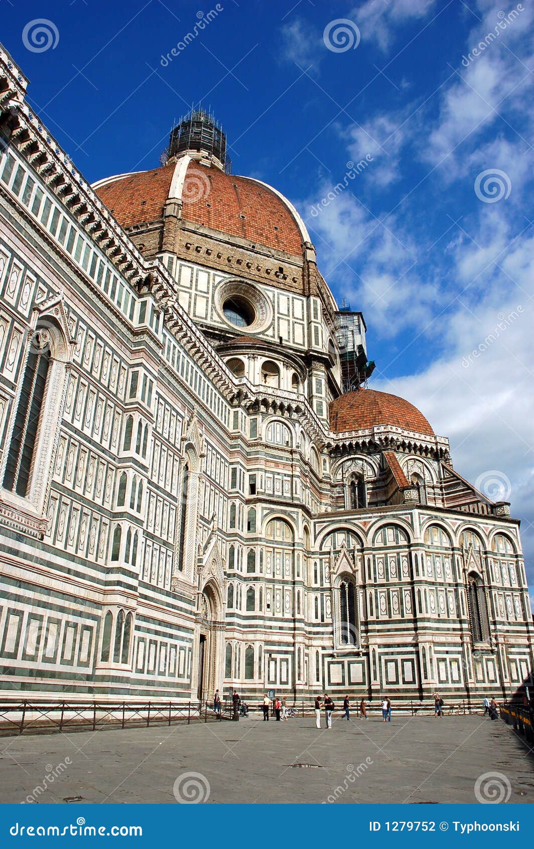 Die Haube in Florenz stockfoto. Bild von tourismus, architektur - 1279752