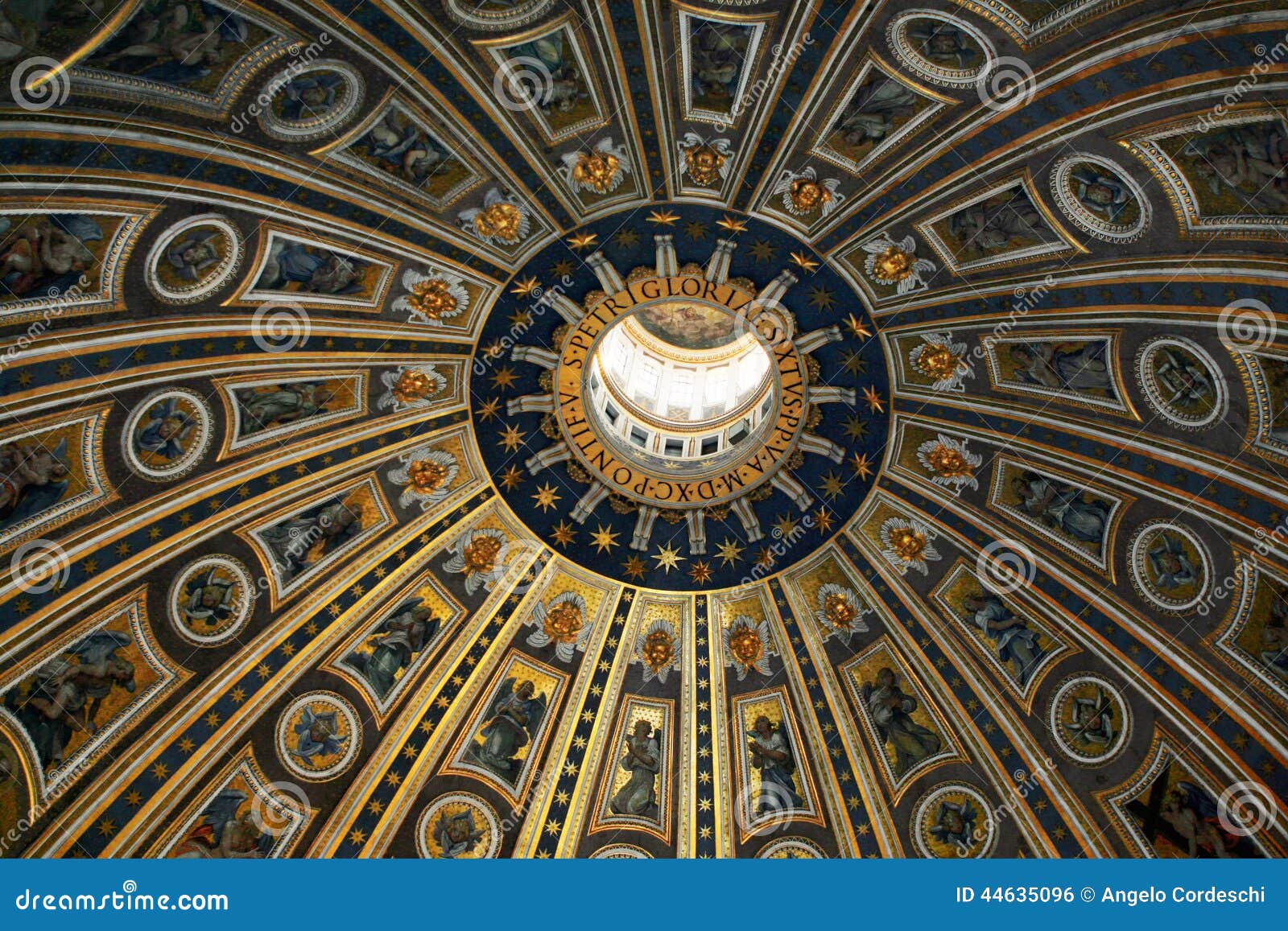 Die Haube Von St Peter in Der Basilika Redaktionelles Foto - Bild von ...