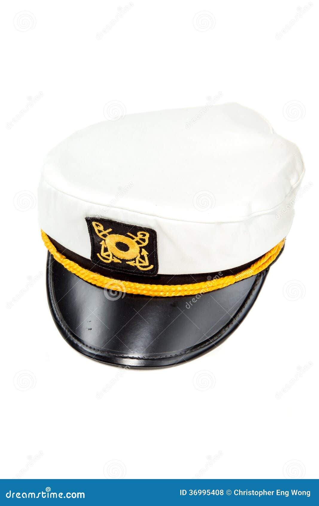 Die Kappe des Seemanns stockfoto. Bild von schutzkappe - 36995408