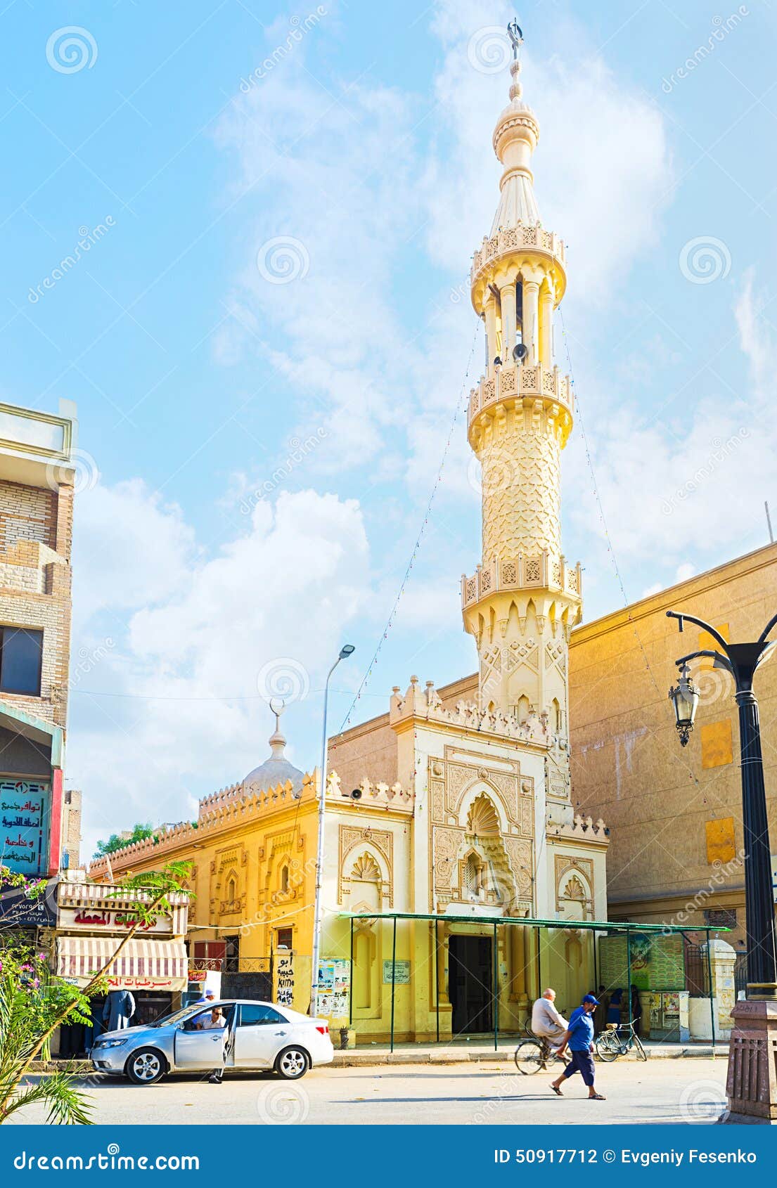 Die kleine Moschee redaktionelles stockfotografie. Bild von ägypten ...