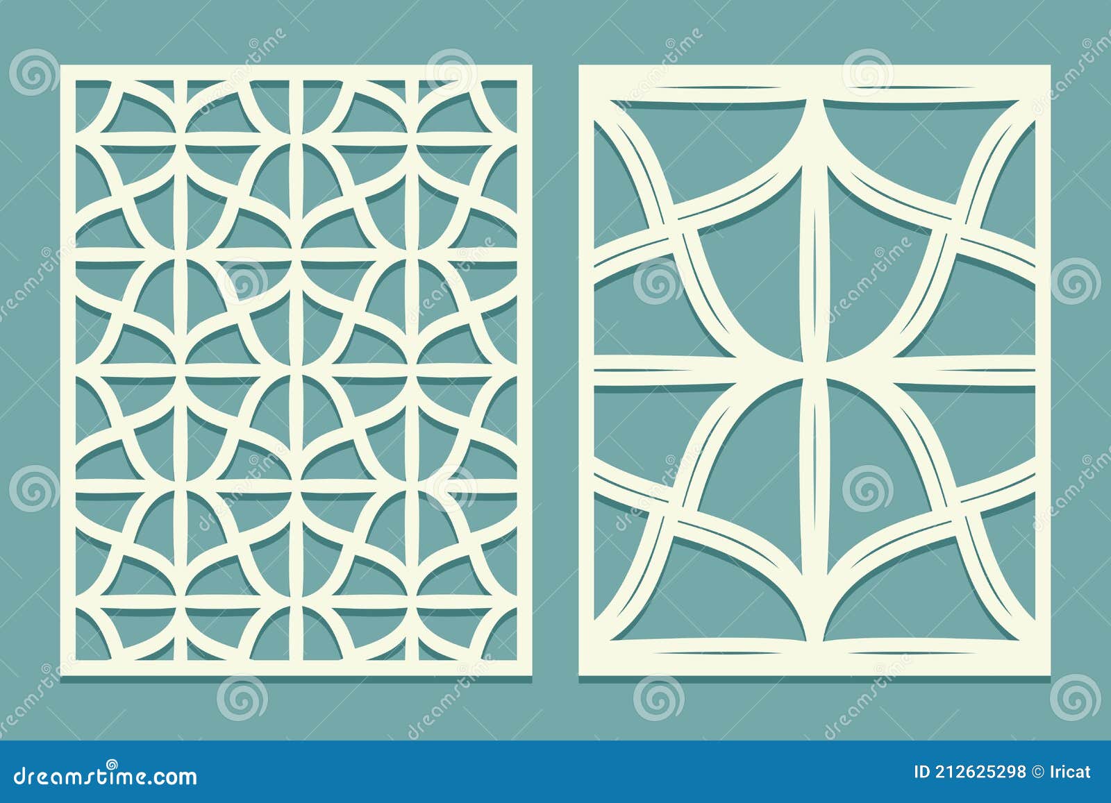 Die and Laser Cut Screen Panels with Cell Pattern. Laser Cutting ...