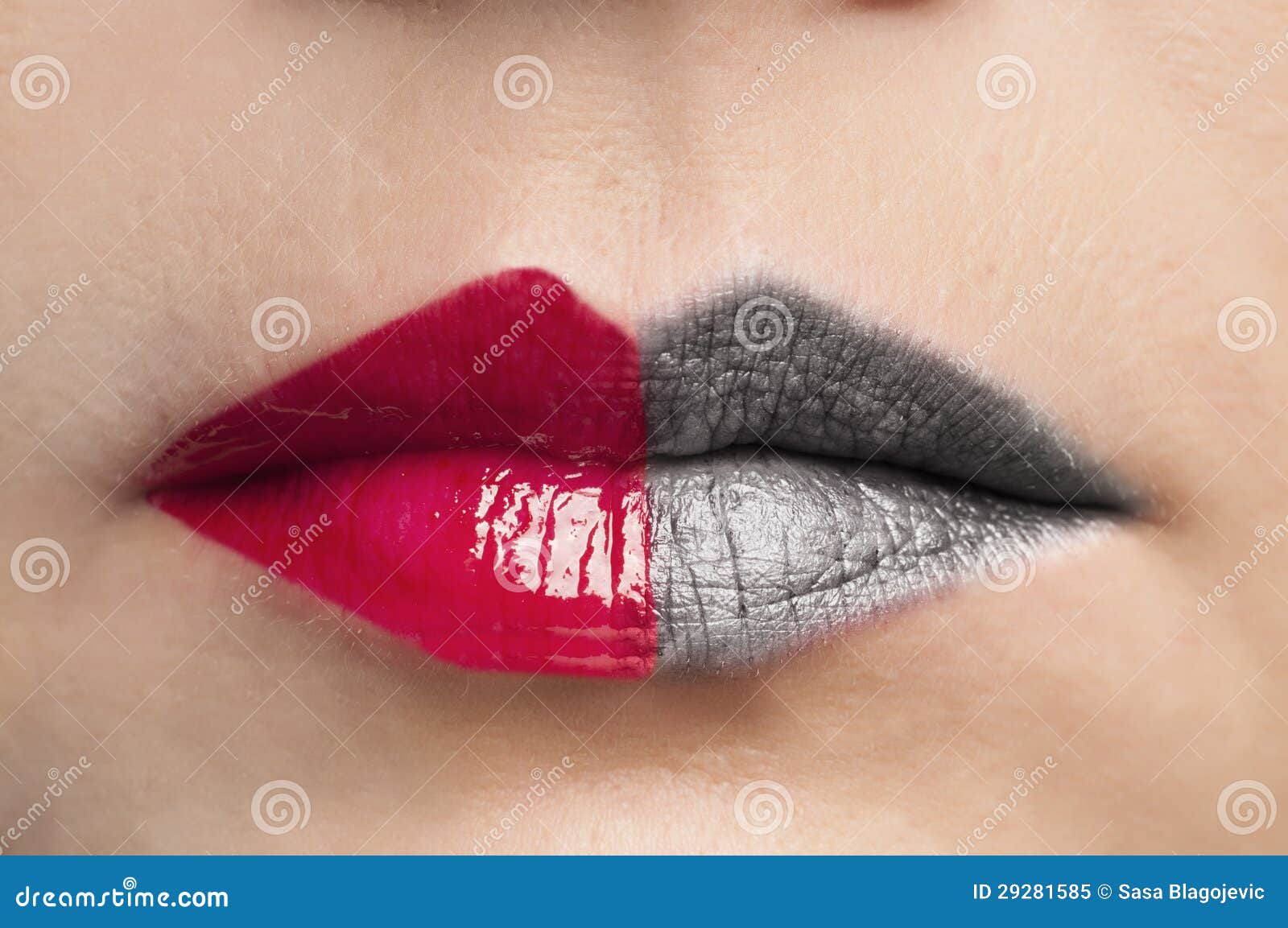Die Lippen der Frauen stockbild. Bild von geliebter, schön - 29281585