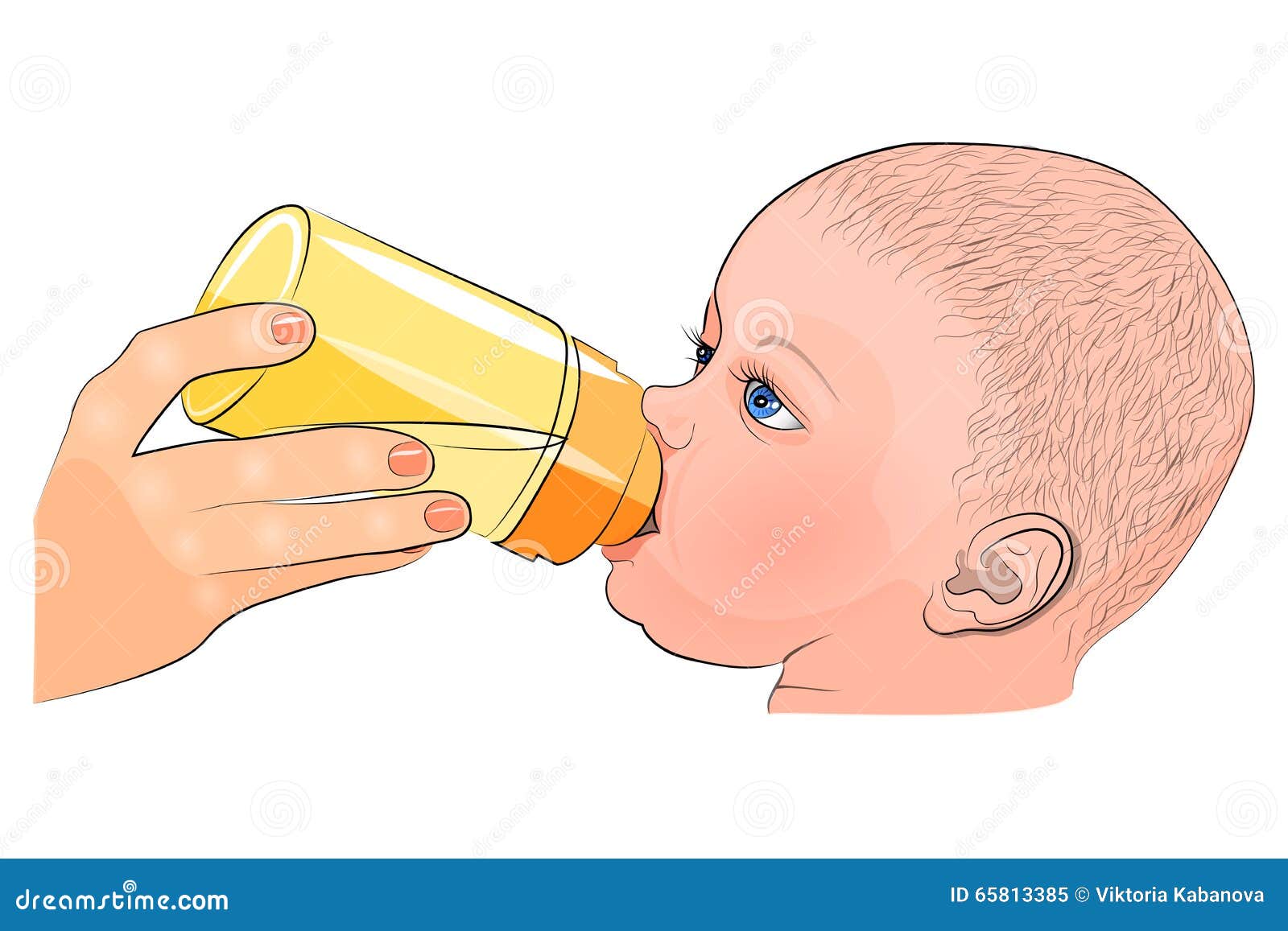 Die Mutter Und Das Kind Die Milch in Der Flasche Vektor Abbildung ... Die Mutter Und Das Kind Die Milch in Der Flasche Vektor Abbildung ...