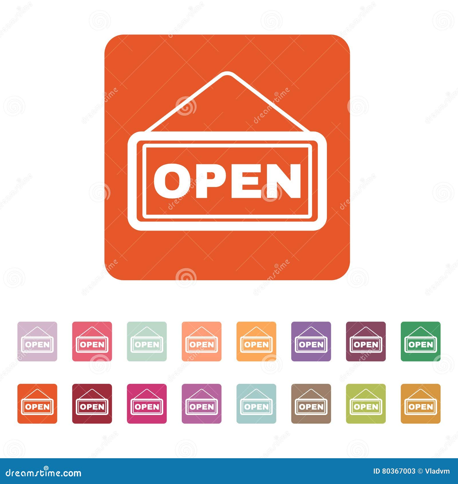 Die Offene Zeichenikone Input- Und Eingangssymbol Flach Vektor ...