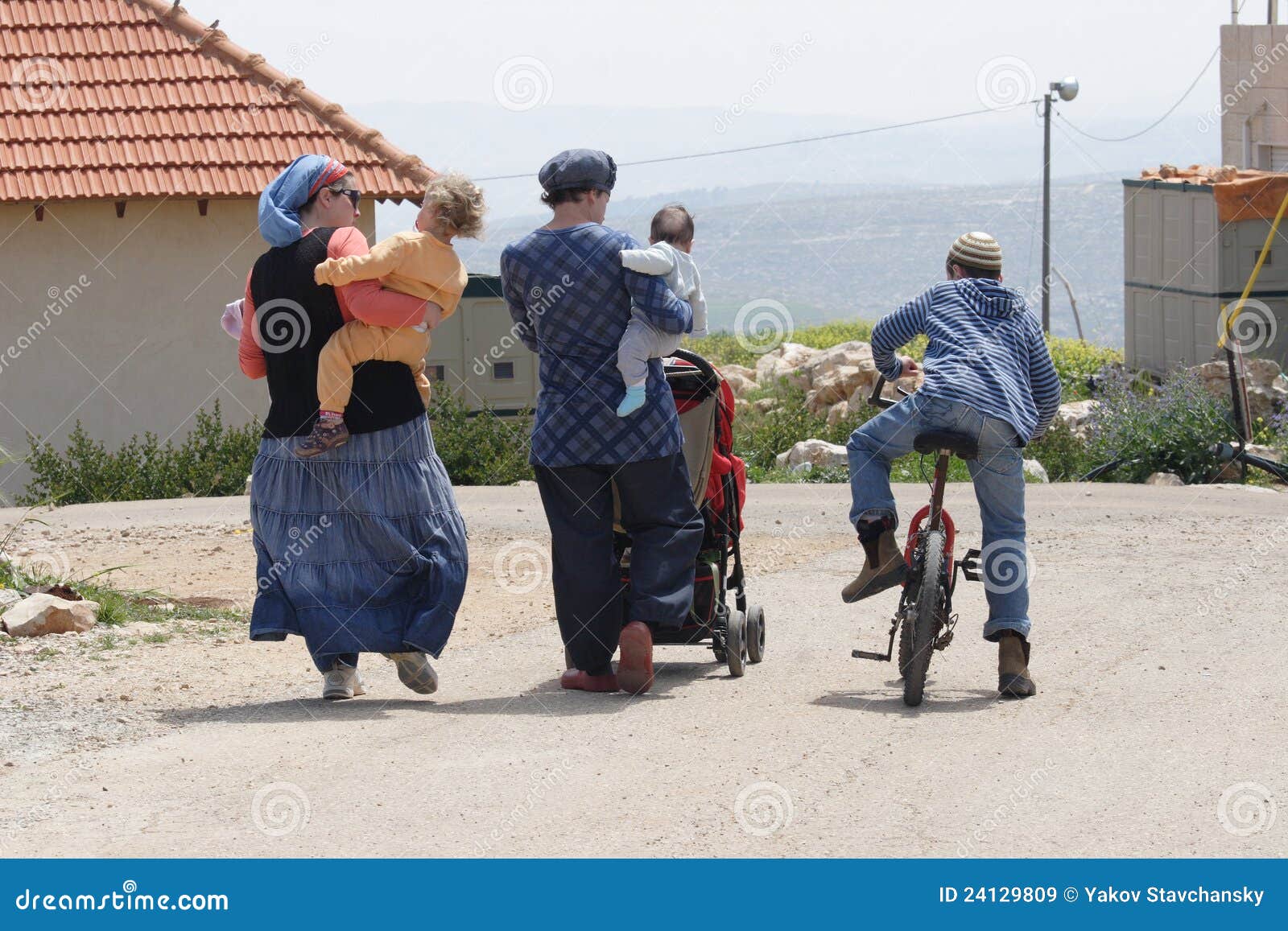 Die Regelung Von Migron. Israel. Redaktionelles Stockbild - Bild von ...