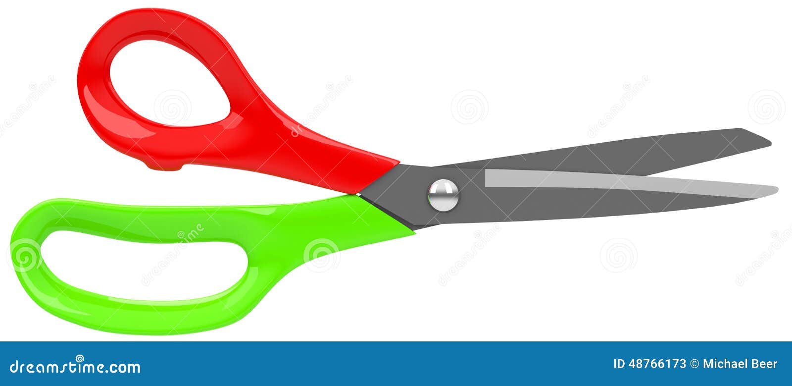 Die Scheren stock abbildung. Illustration von schere - 48766173