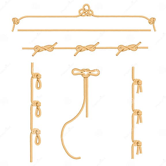 Die Seile vektor abbildung. Illustration von nave, ikonen - 65956957