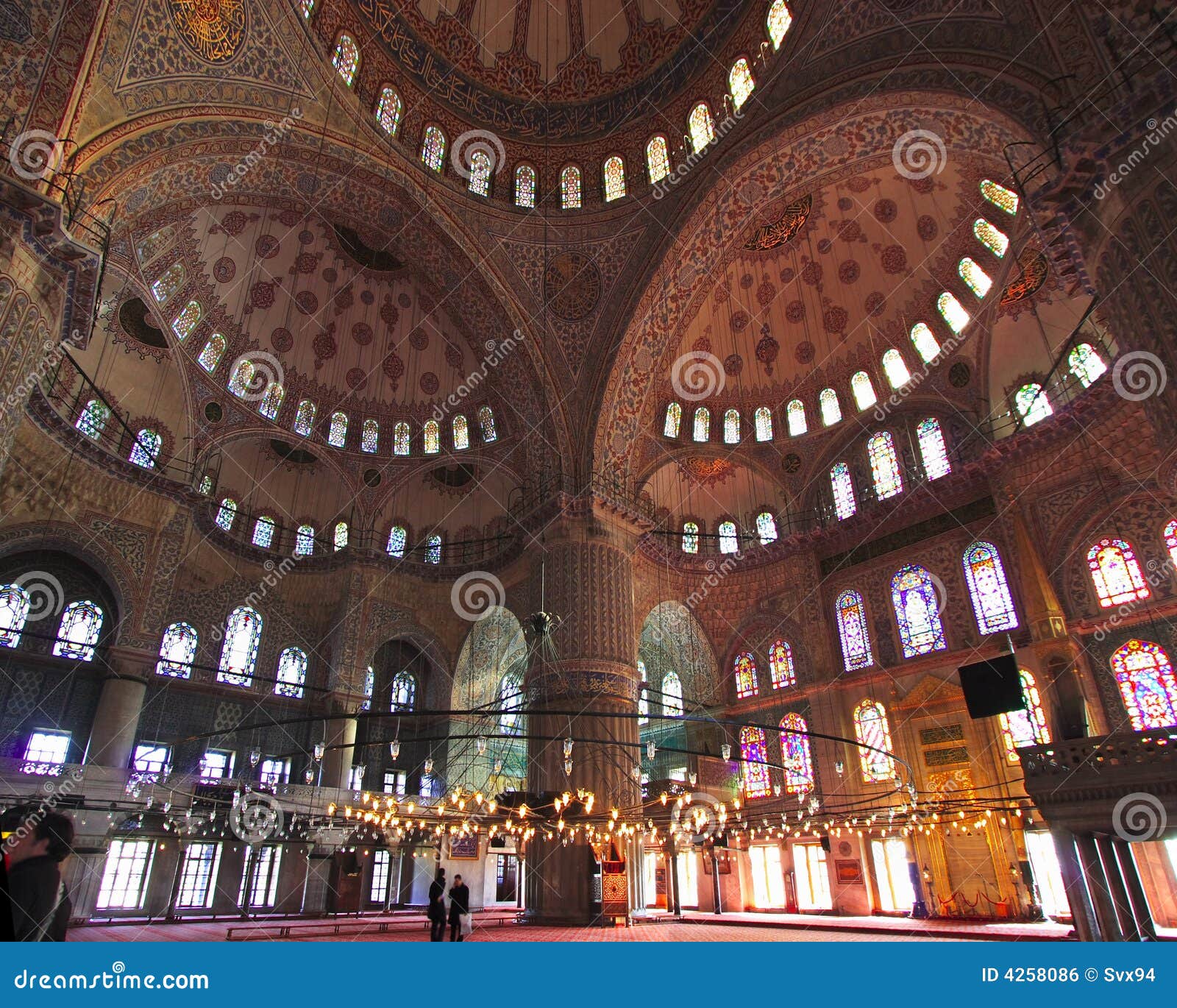 Die Sultan-Ahmed-Moschee - Blaue Moschee Von Istanbul Redaktionelles ...