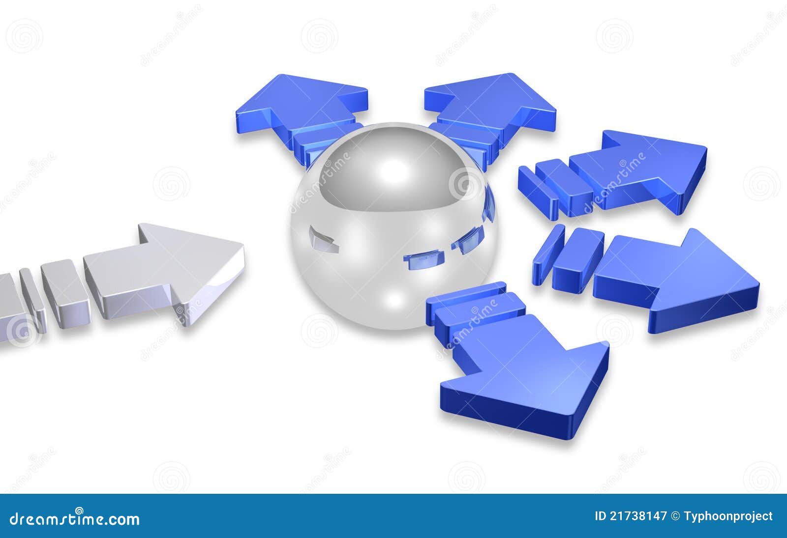 Die Verteilung stock abbildung. Illustration von verteilung - 21738147