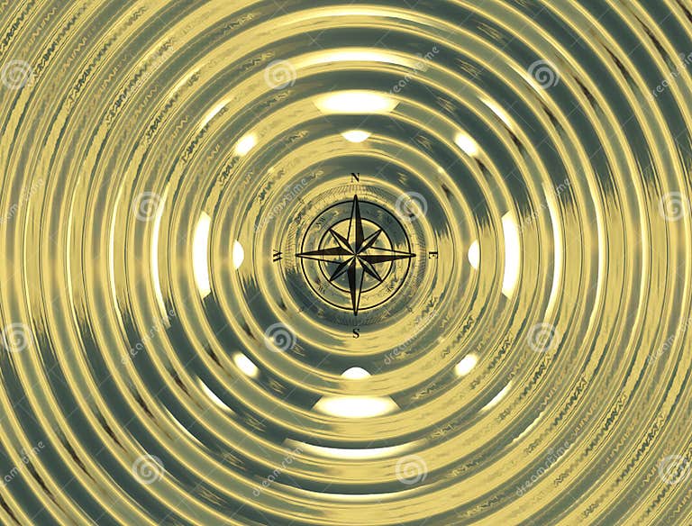 Die Windrose mit der Skala stockbild. Bild von nord, geographie - 67607585