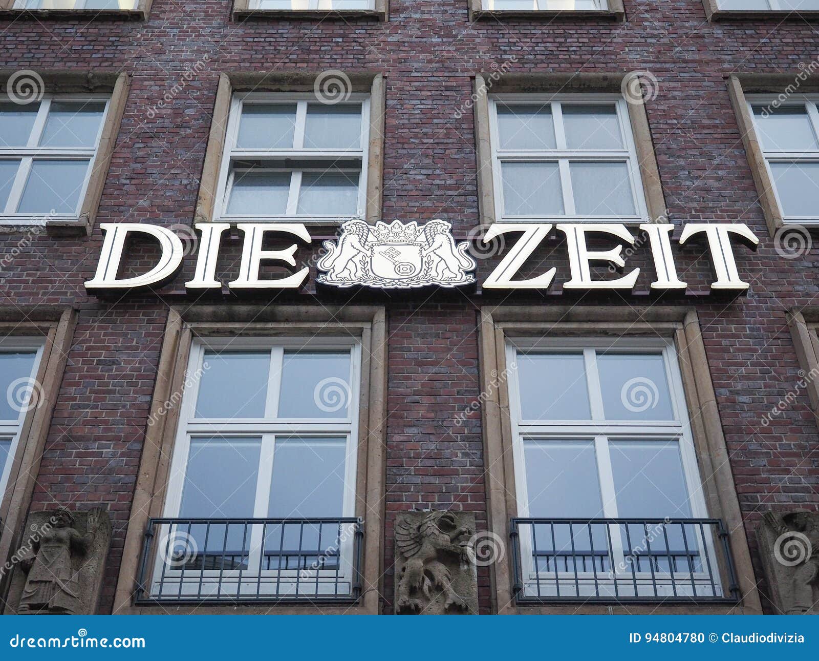 Die Zeit Headquarters in Hamburg Editorial Image - Image of landmark ...