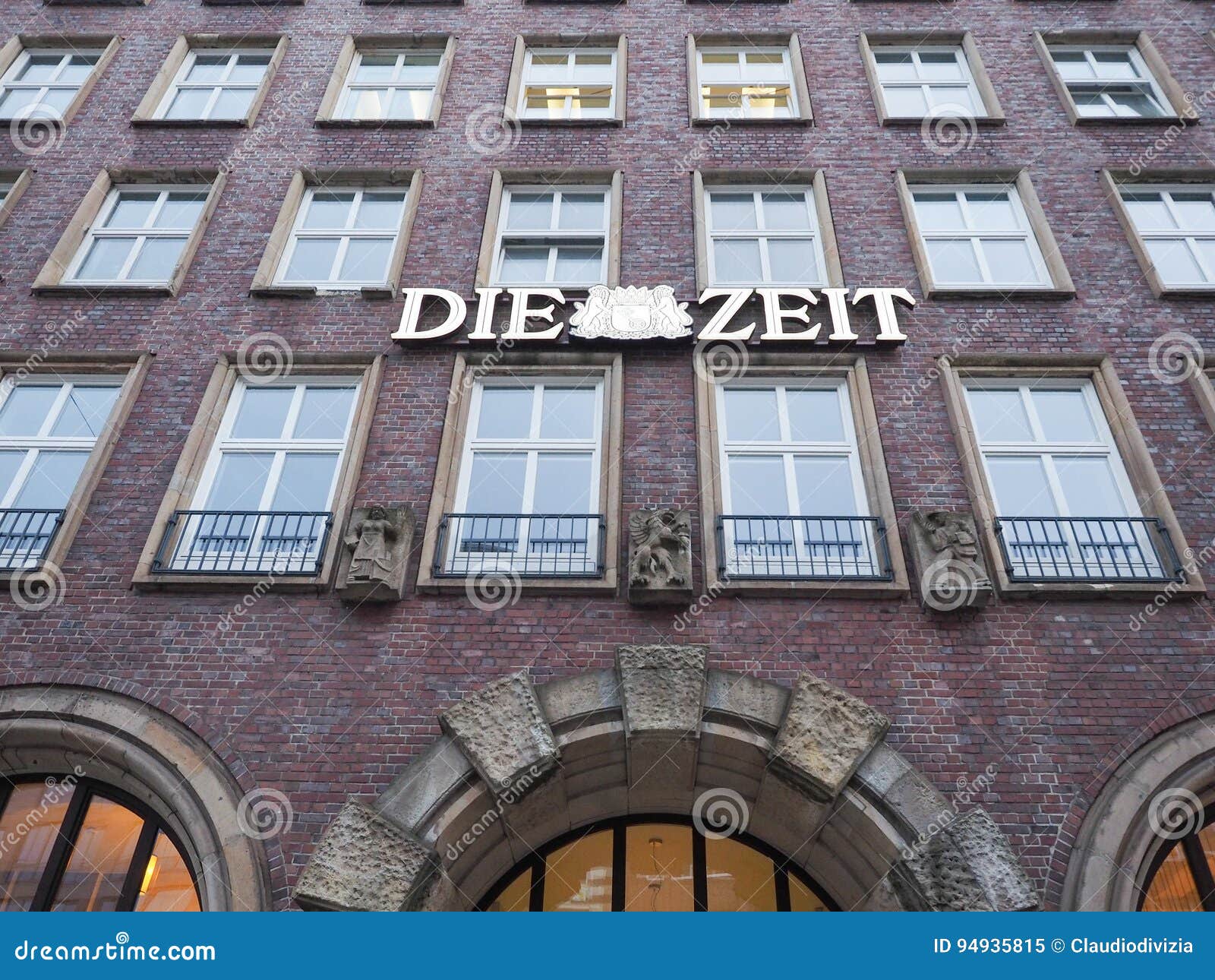 Die Zeit Headquarters in Hamburg Editorial Image - Image of german ...