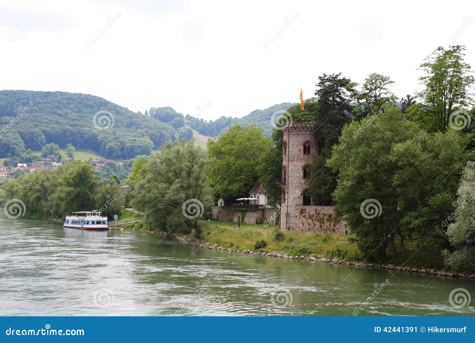 Diebsturm Bad SÃ¤ckingen stock image. Image of concluded - 42441391