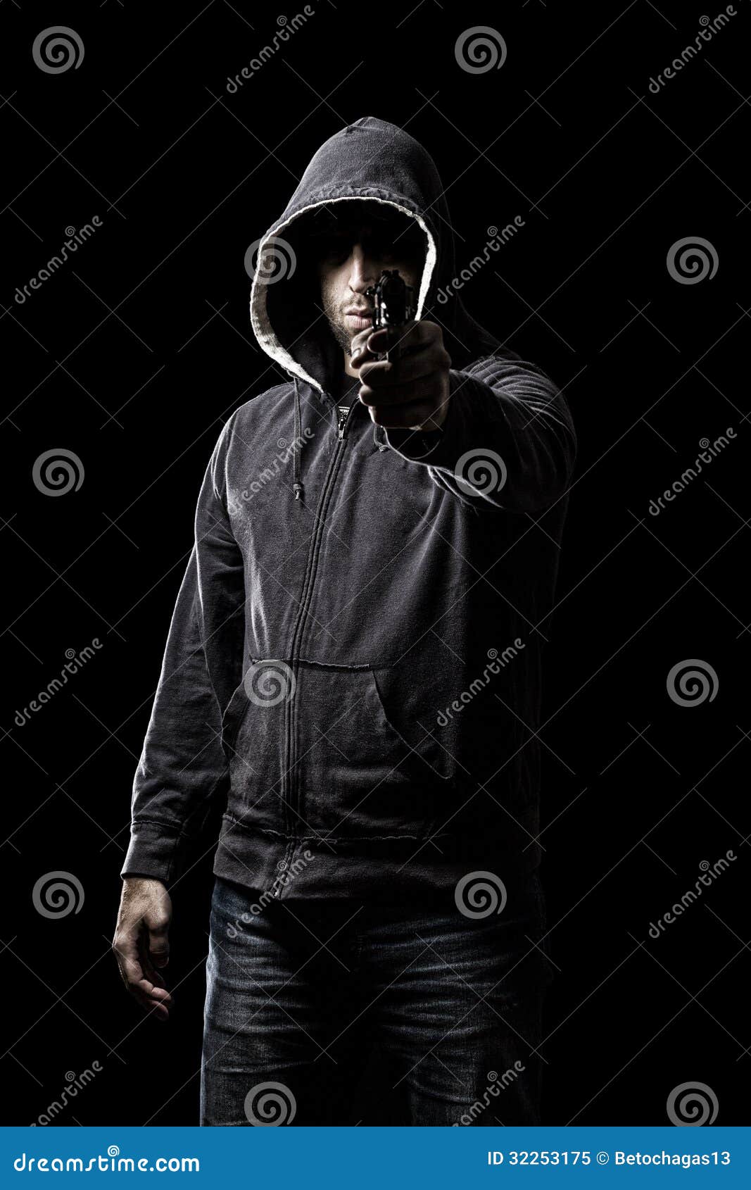 Dief stock afbeelding. Image of gezicht, rover, snijders - 32253175