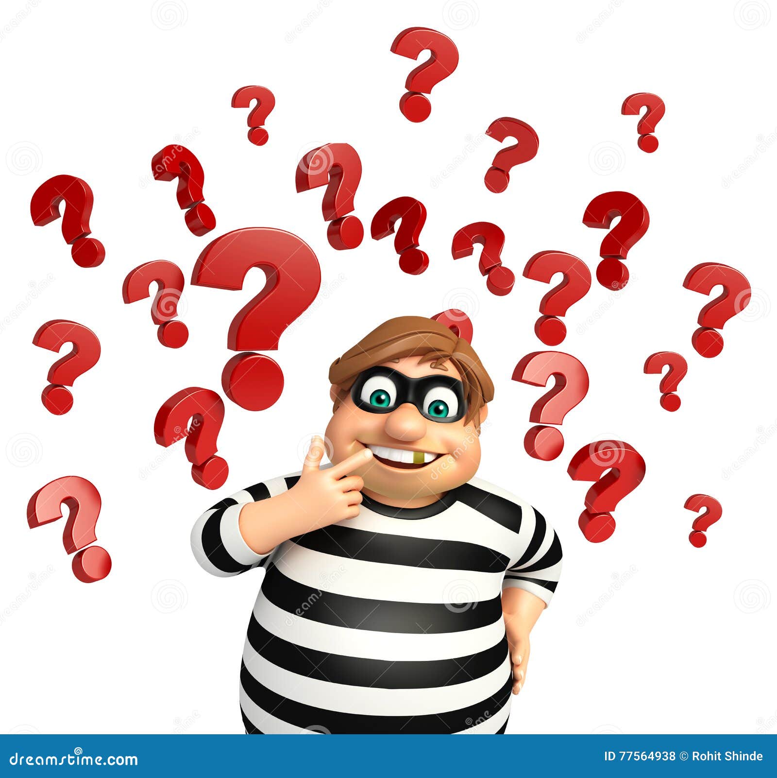 Dief met stock illustratie. Illustration of masker, piraterij - 77564938